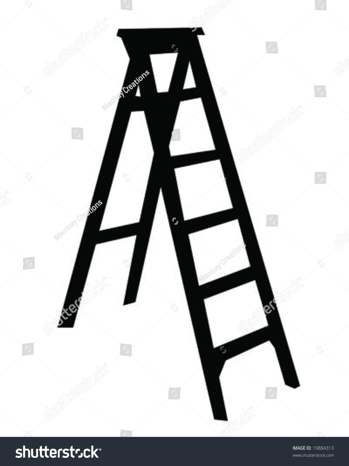 Ladder Vector Illustration - 19884313 : Shutterstock