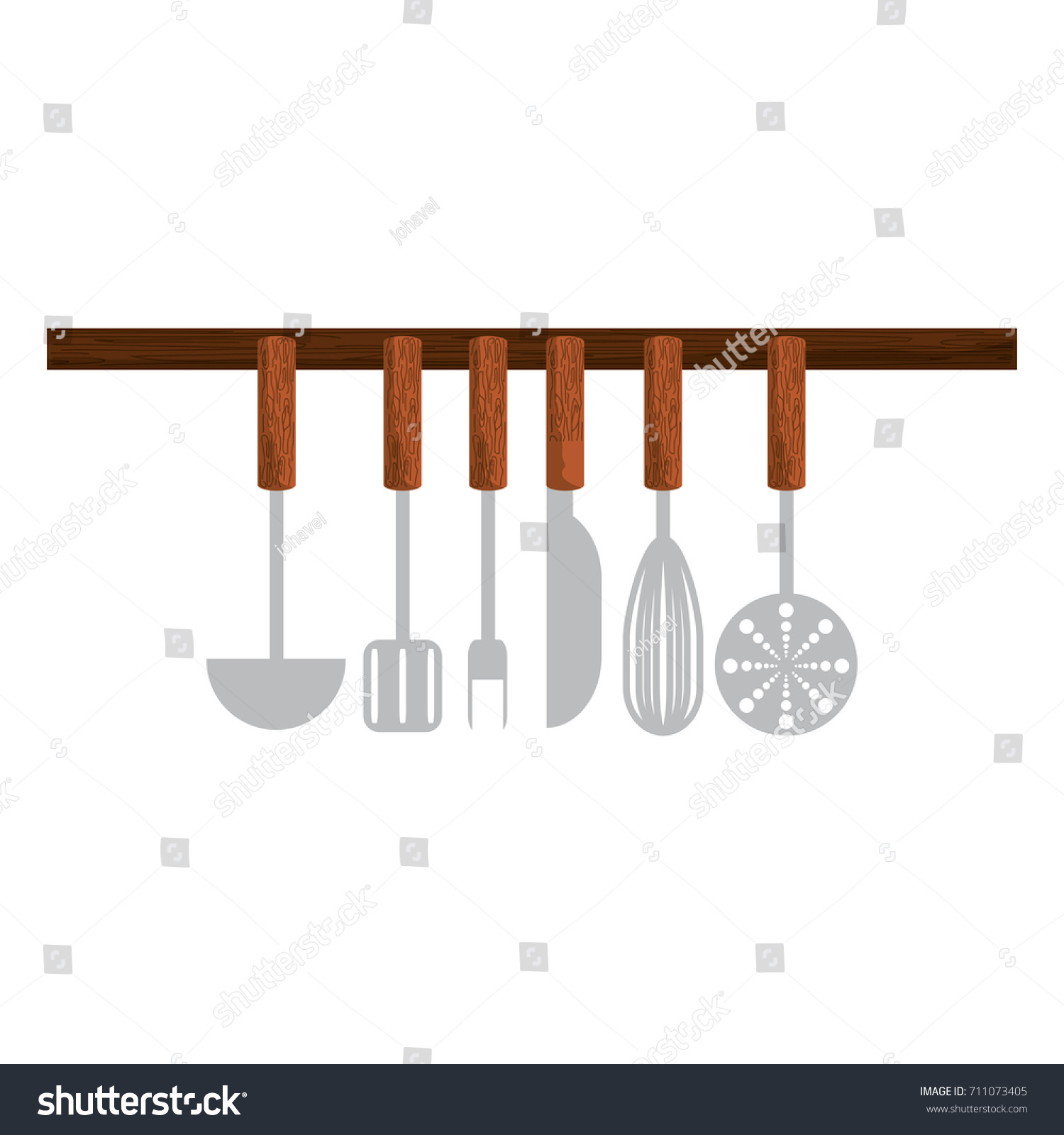 Ladles Vector Illustration Stock Vector (Royalty Free) 711073405 ...
