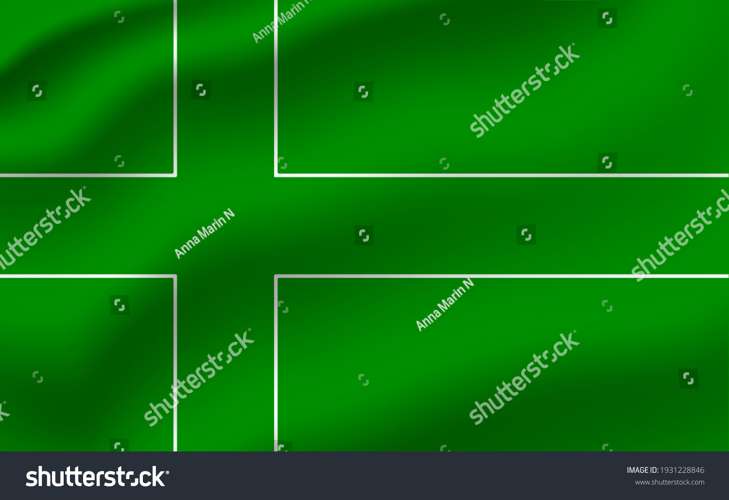 Ladonia Waving Flag Vector Editable Stock Vector (Royalty Free ...