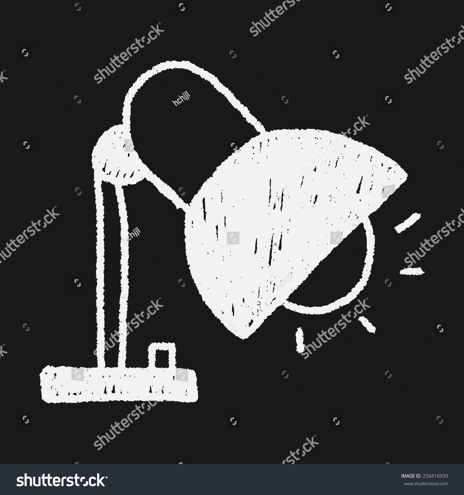 Lamp Doodle Drawing Stock Vector (Royalty Free) 258416939 | Shutterstock