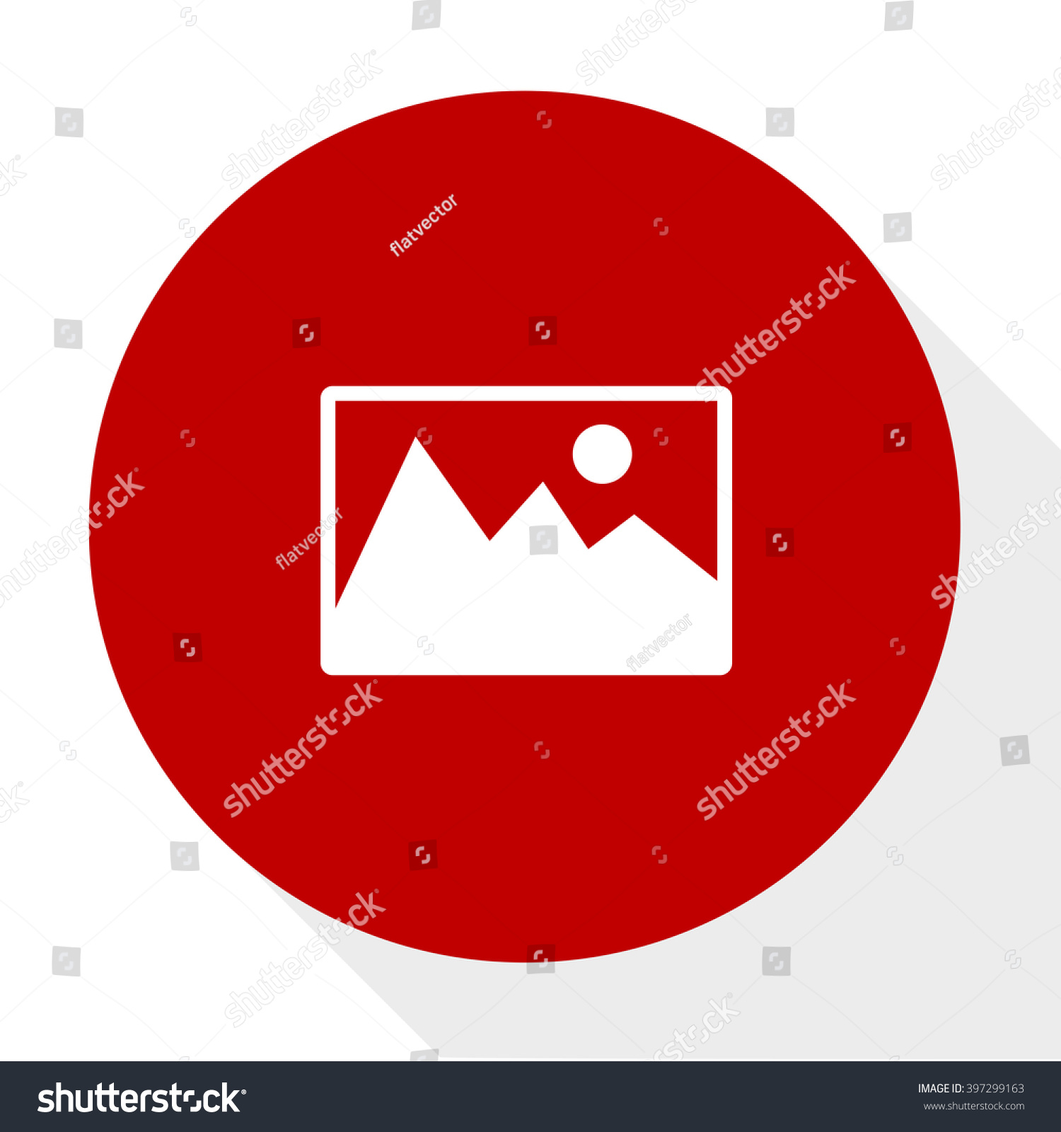 Landscape Photography Button Stock Vector (Royalty Free) 397299163 ...