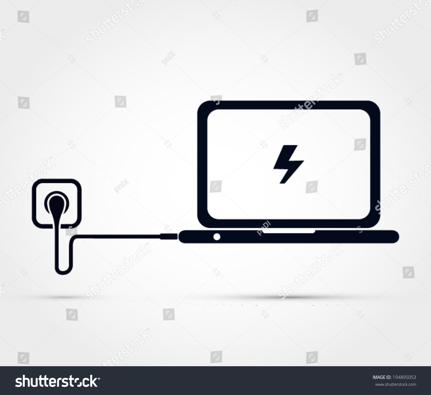 4,491 Charging laptop Stock Vectors, Images & Vector Art | Shutterstock