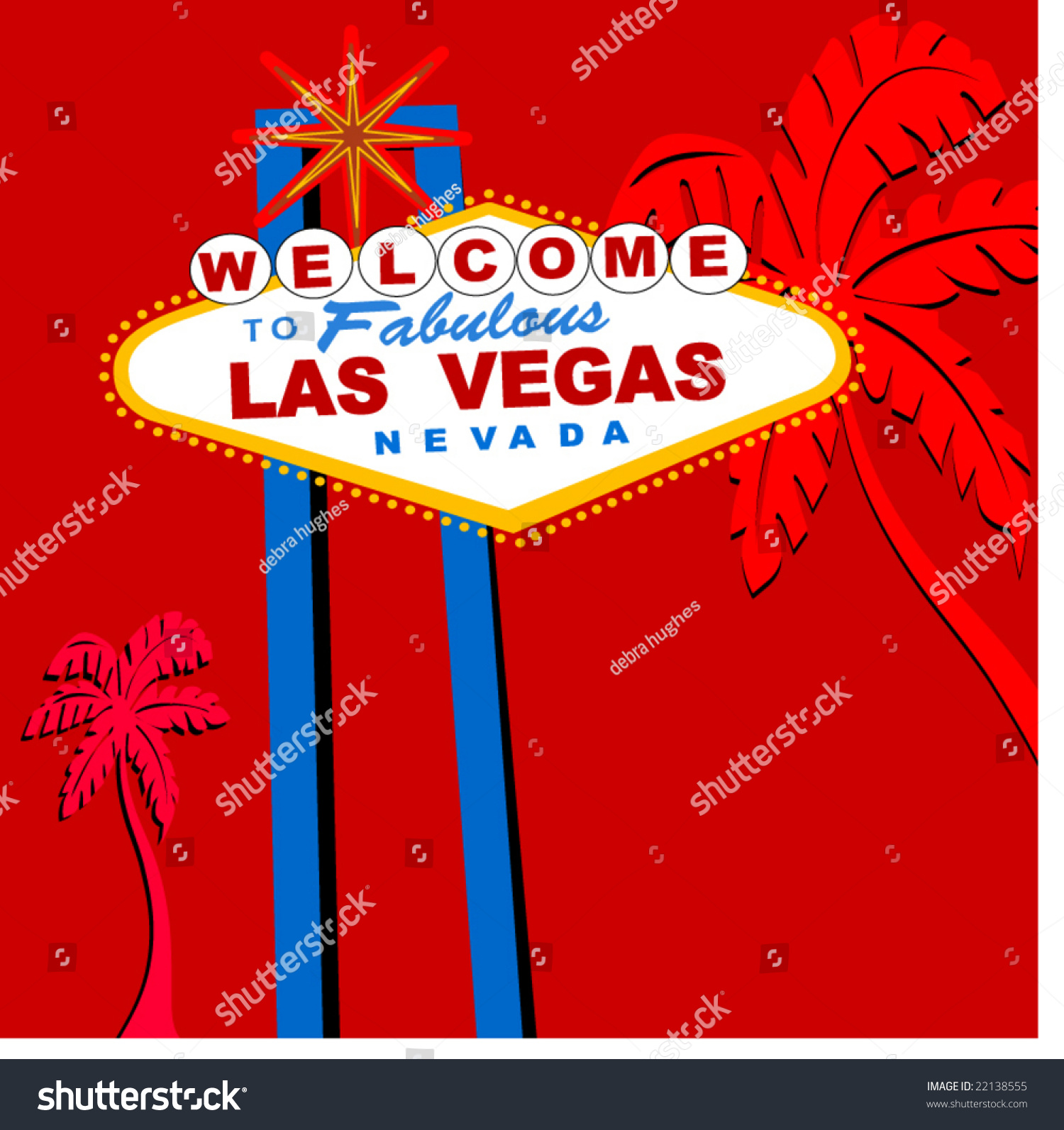 Las Vegas Sign Stock Vector (Royalty Free) 22138555 | Shutterstock