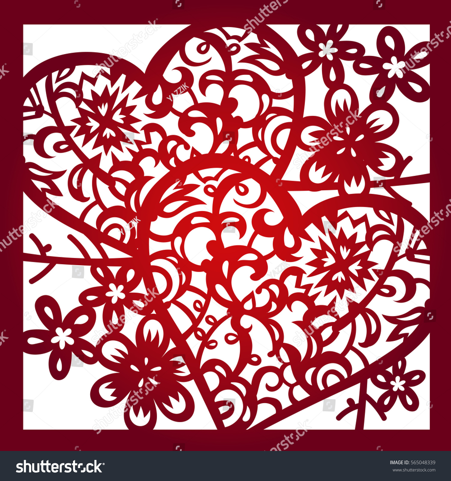 Floral Laser Cut Templates Patterns