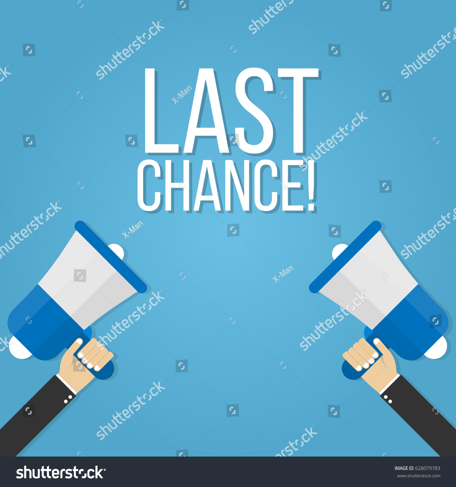 Last Chance Stock Vector (Royalty Free) 628079783