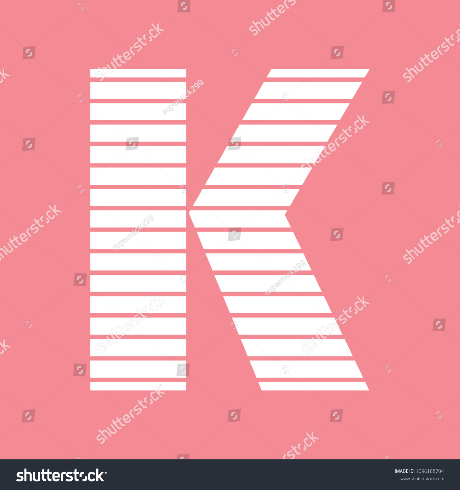 Latter K Logo Vector Stock Vector (Royalty Free) 1096188704 | Shutterstock