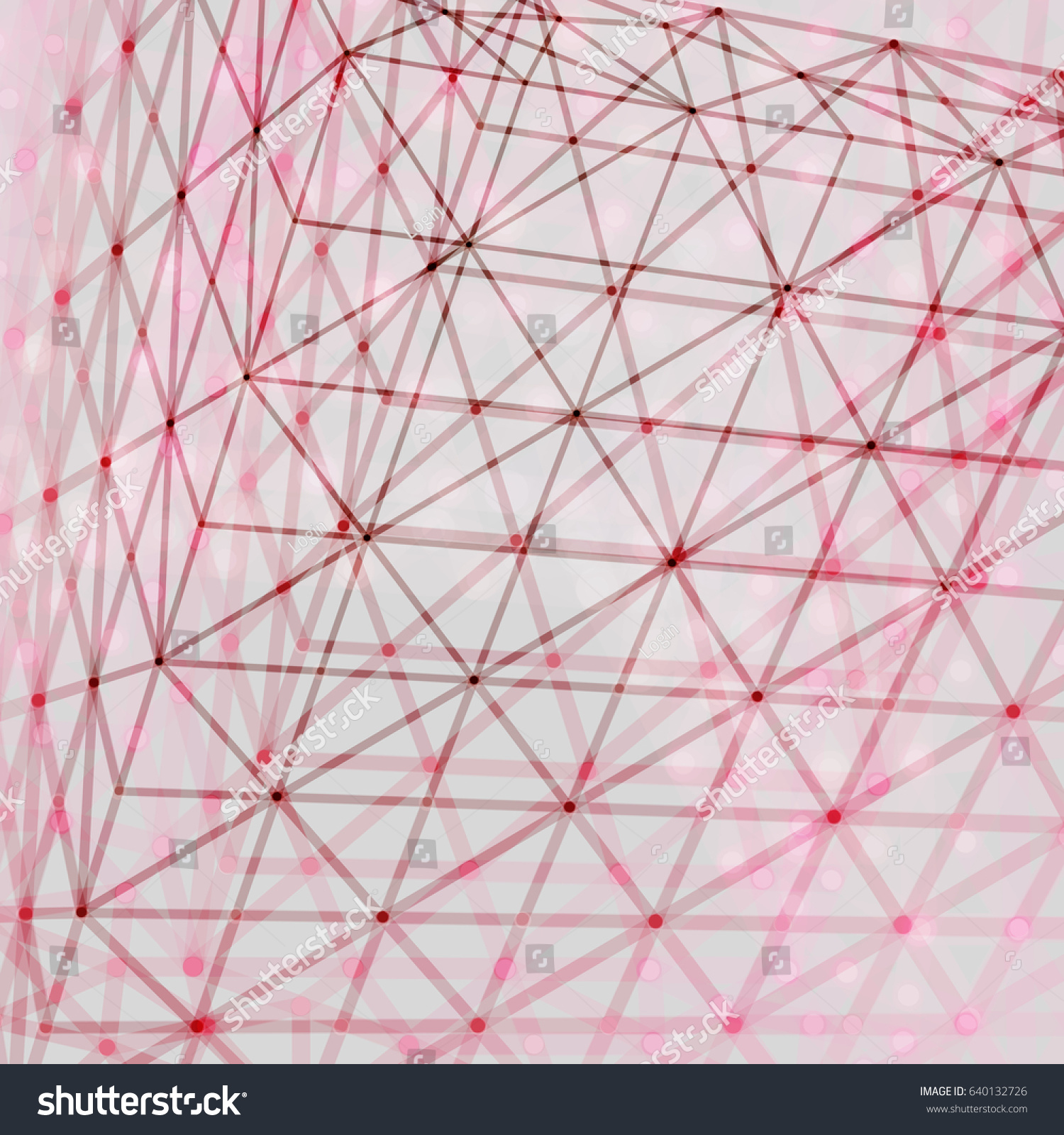 Lattice Structure Science Technology Background Graphic Stock Vector ...