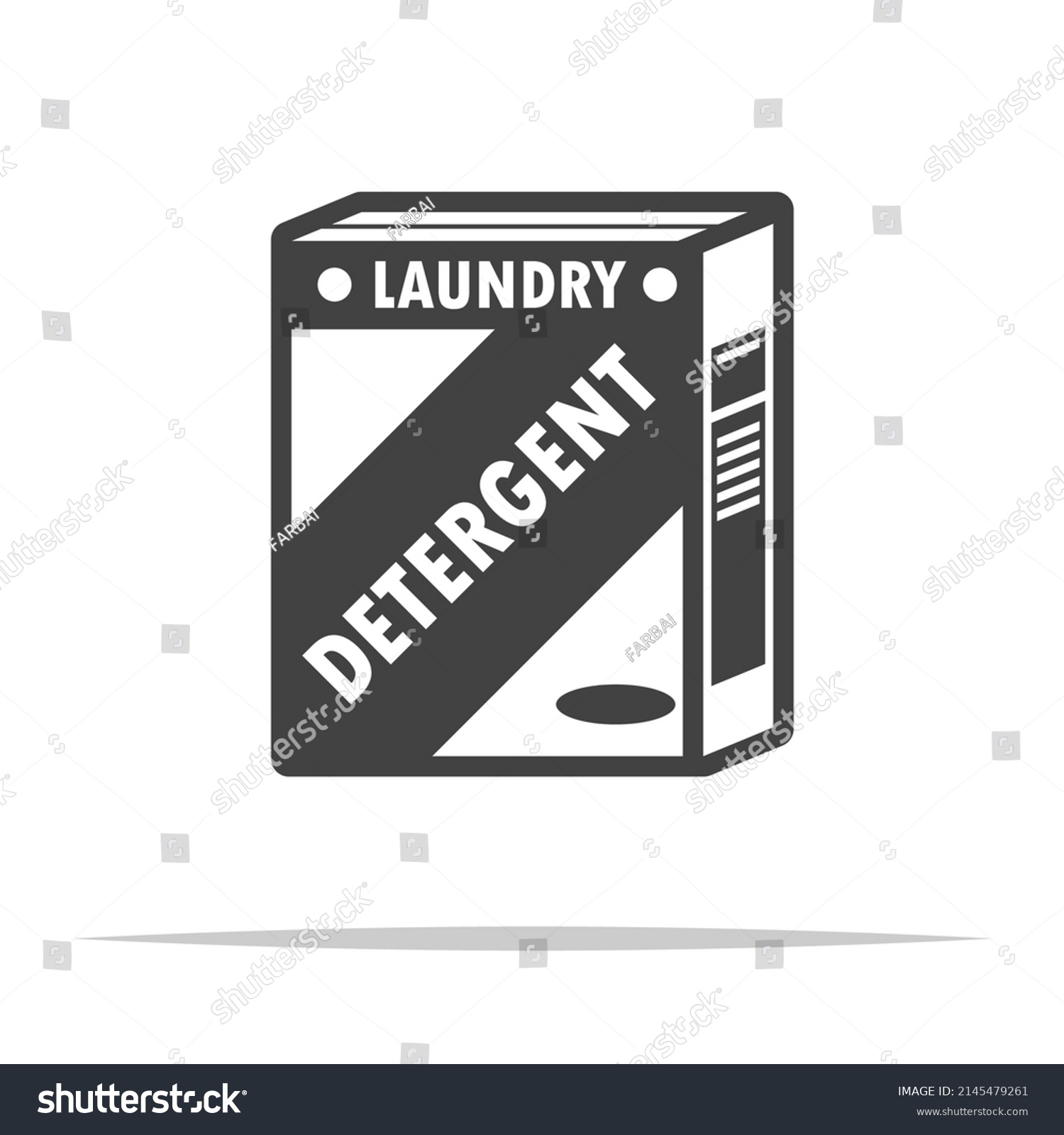Laundry Detergent Icon Transparent Vector Isolated Stock Vector ...