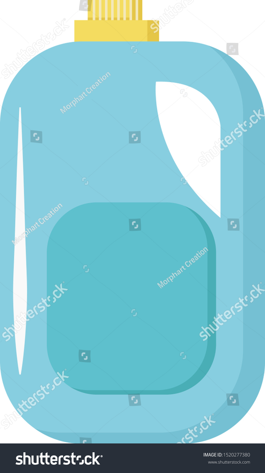 Laundry Detergent Illustration Vector On White Stock Vector (Royalty ...