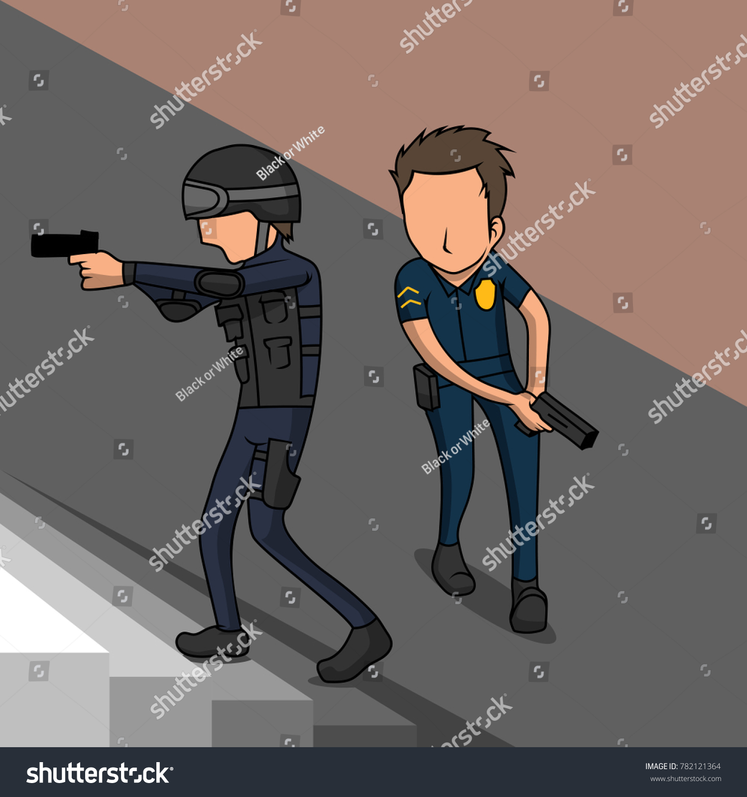 Law Enforcement Illustration Vector: เวกเตอร์สต็อก (ปลอดค่าลิขสิทธิ์ ...