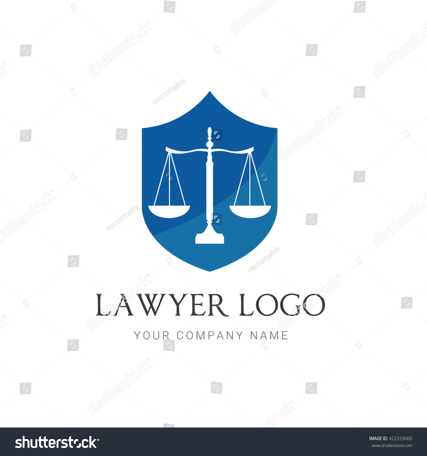 Lawyer Logo Template Stock Vector (Royalty Free) 422333665 | Shutterstock