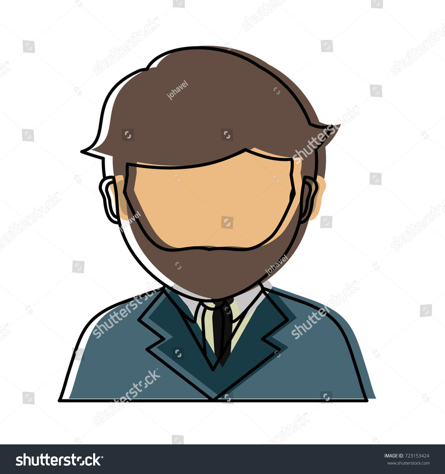 Lawyer Vector Illustration Stock Vector (Royalty Free) 723153424