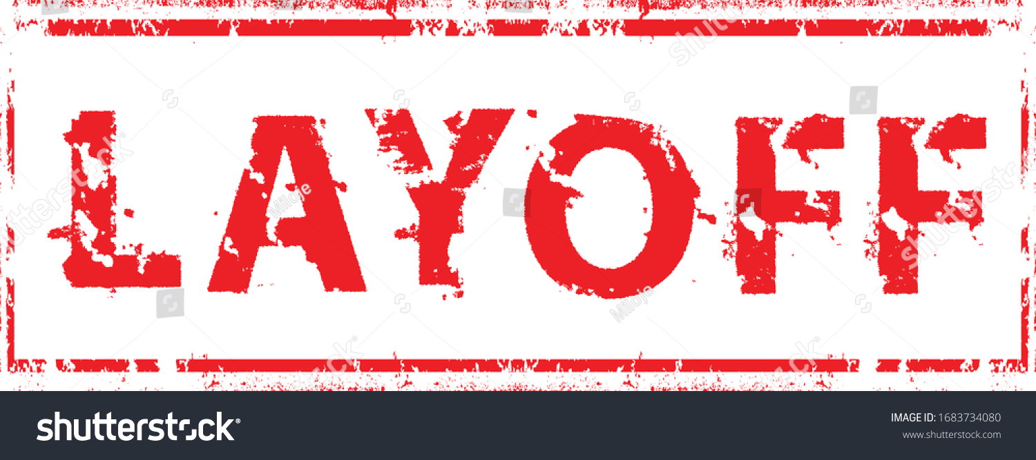 Layoff Red Grunge Stamp Vector Stock Vector (Royalty Free) 1683734080 ...