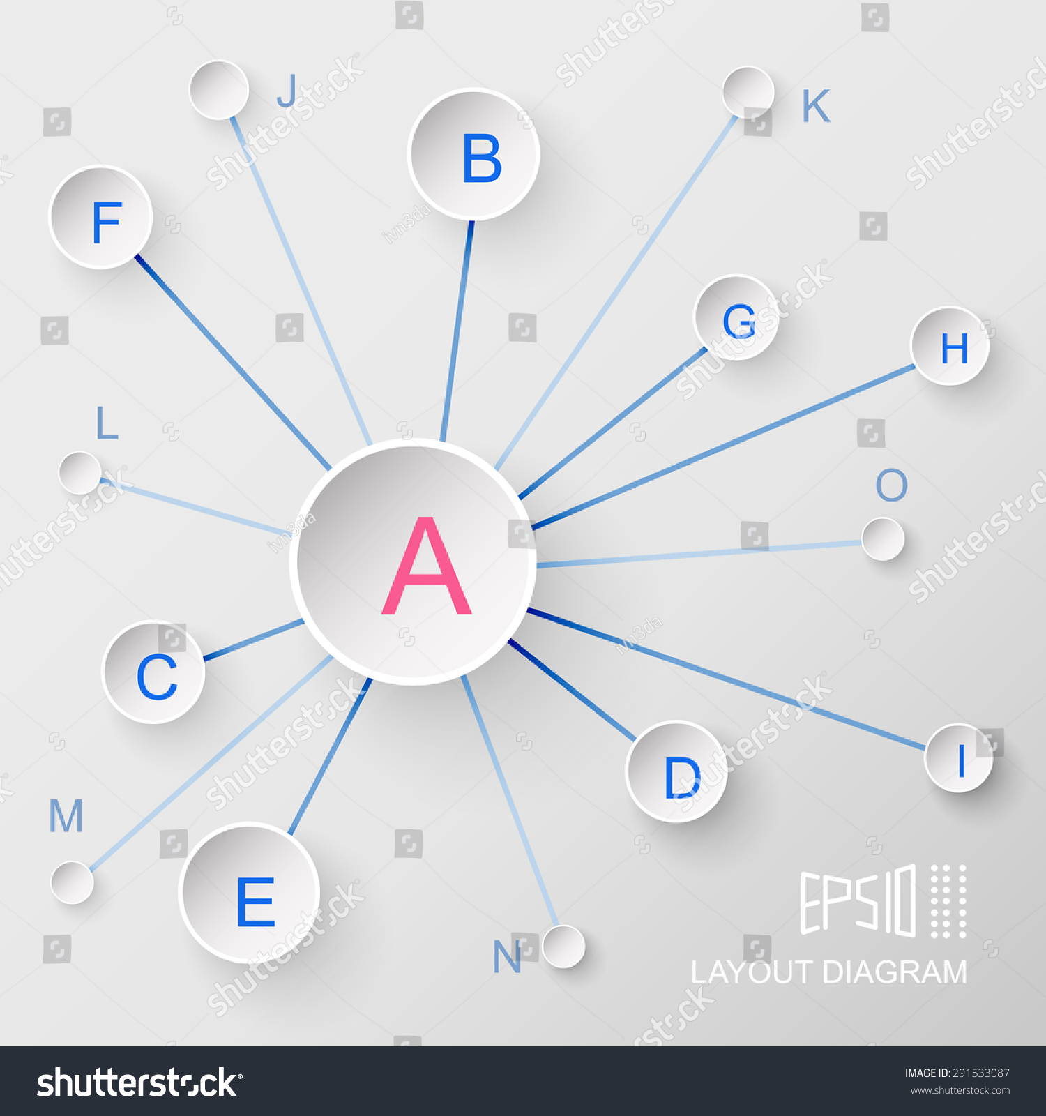 Layout Diagram Sample Infographics Element Stock Vector (Royalty Free ...