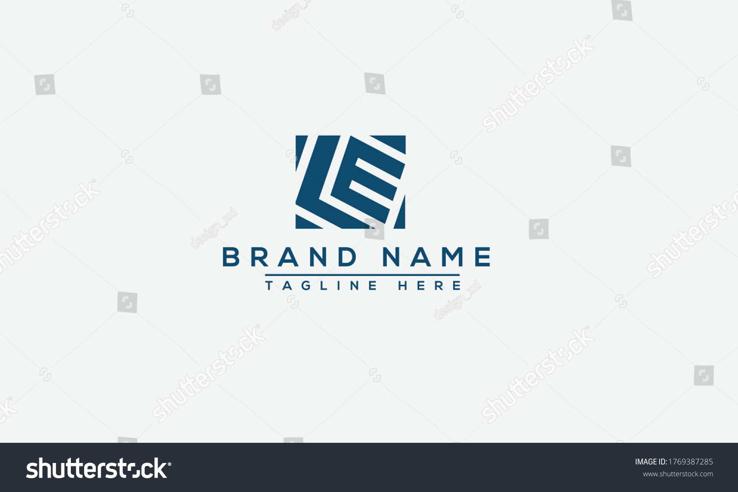 Le Logo Design Template Vector Graphic Stock Vector (Royalty Free ...