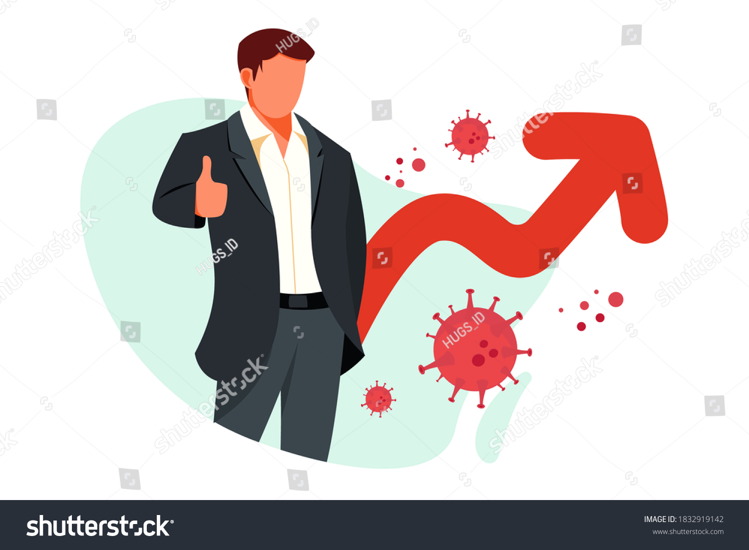 Leadership Solve Problem Coronavirus Covid19 Crisis Stock Vector ... Leadership Solve Problem Coronavirus Covid19 Crisis Stock Vector ...