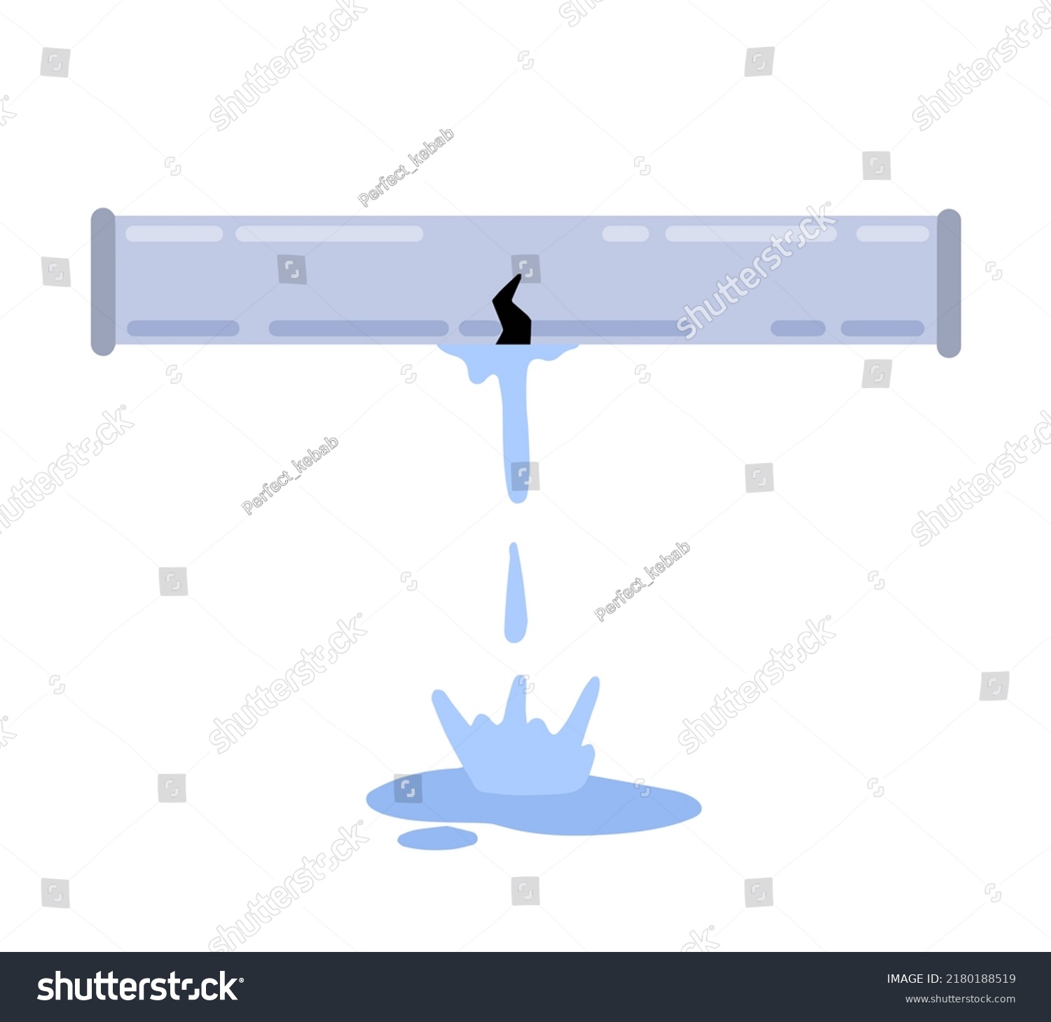 Leak Water Pipe Plumber Service Broken Stock Vector (Royalty Free ... Leak Water Pipe Plumber Service Broken Stock Vector (Royalty Free ...