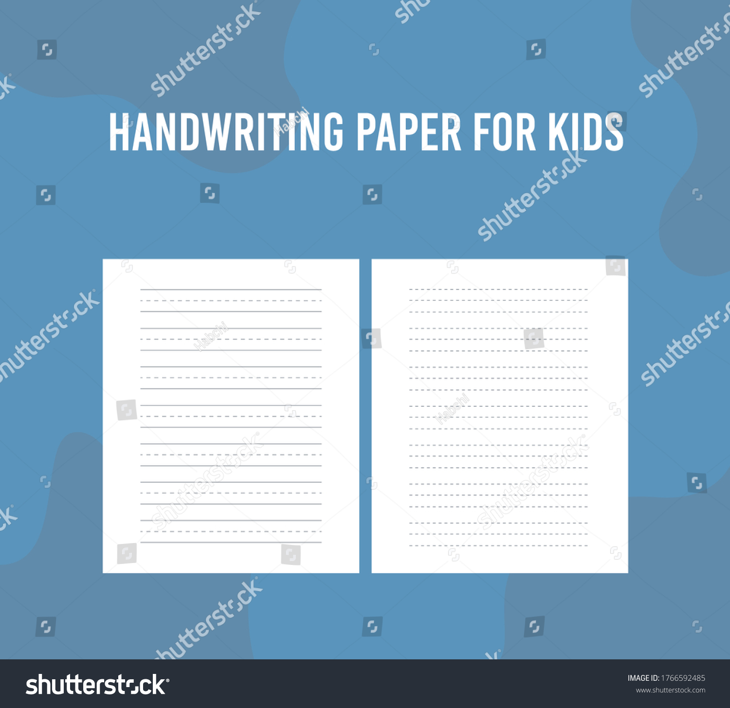 Learn Write Kids Stock Vector (Royalty Free) 1766592485 | Shutterstock