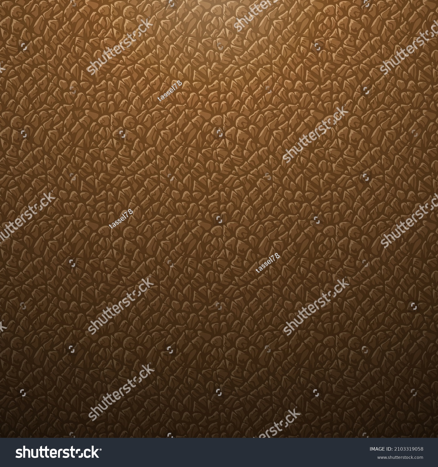 Leather Texture Seamless Brown Background Vector Stock Vector (Royalty ...