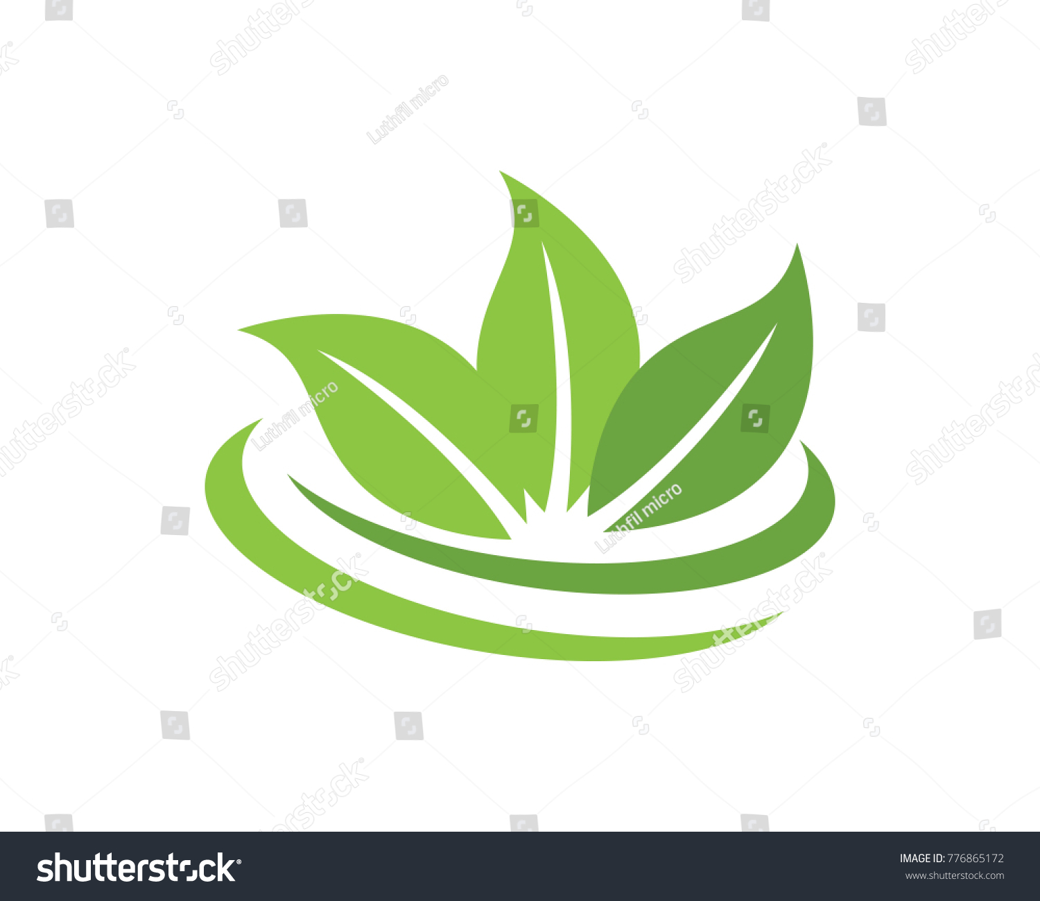 Leaves Logos Template Symbol Stock Vector (Royalty Free) 776865172 ...