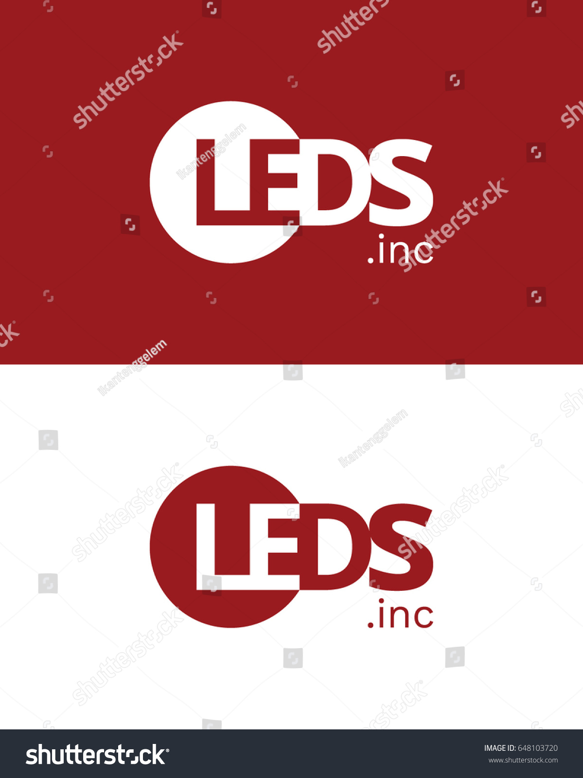 Led Company Logo Stock Vector (Royalty Free) 648103720 | Shutterstock