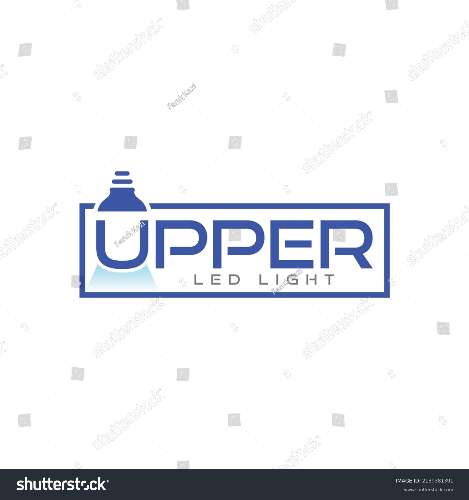 Led Light Company Logo Vector Concept Stock Vector (Royalty Free ...