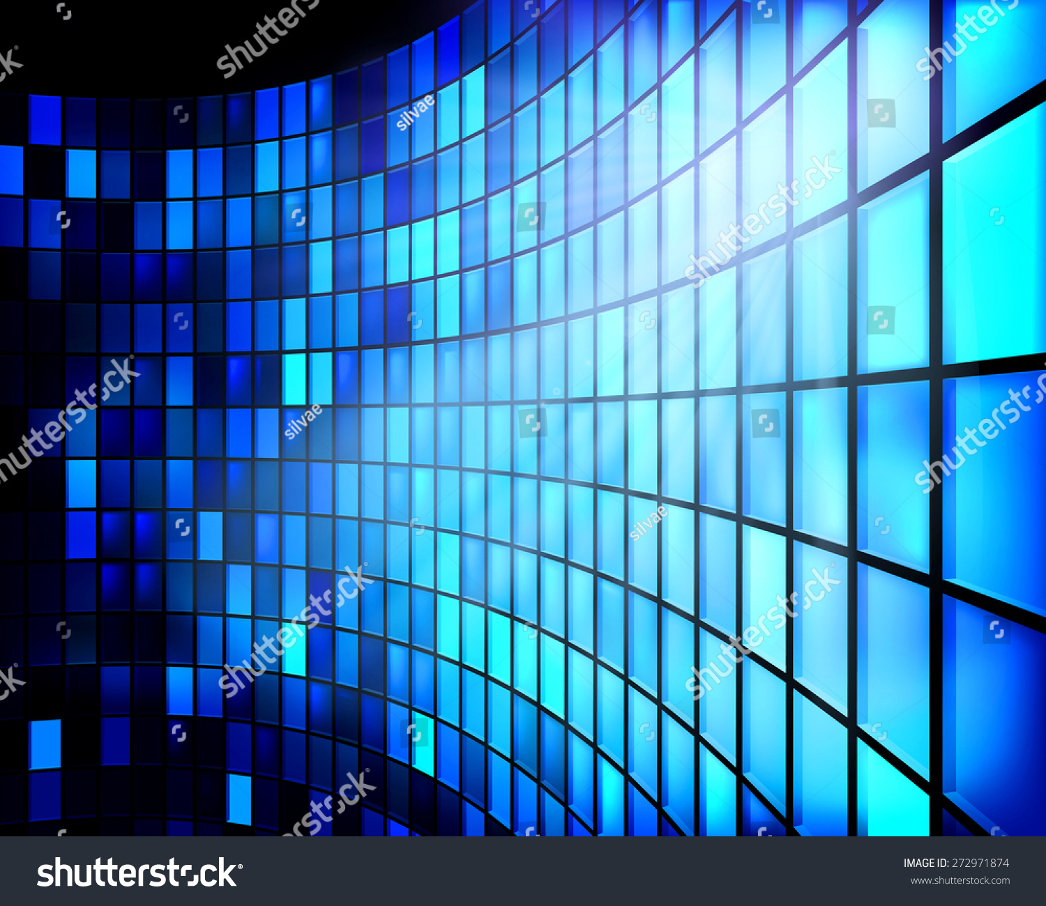 Led Screen Vector Illustration Stock Vector (Royalty Free) 272971874