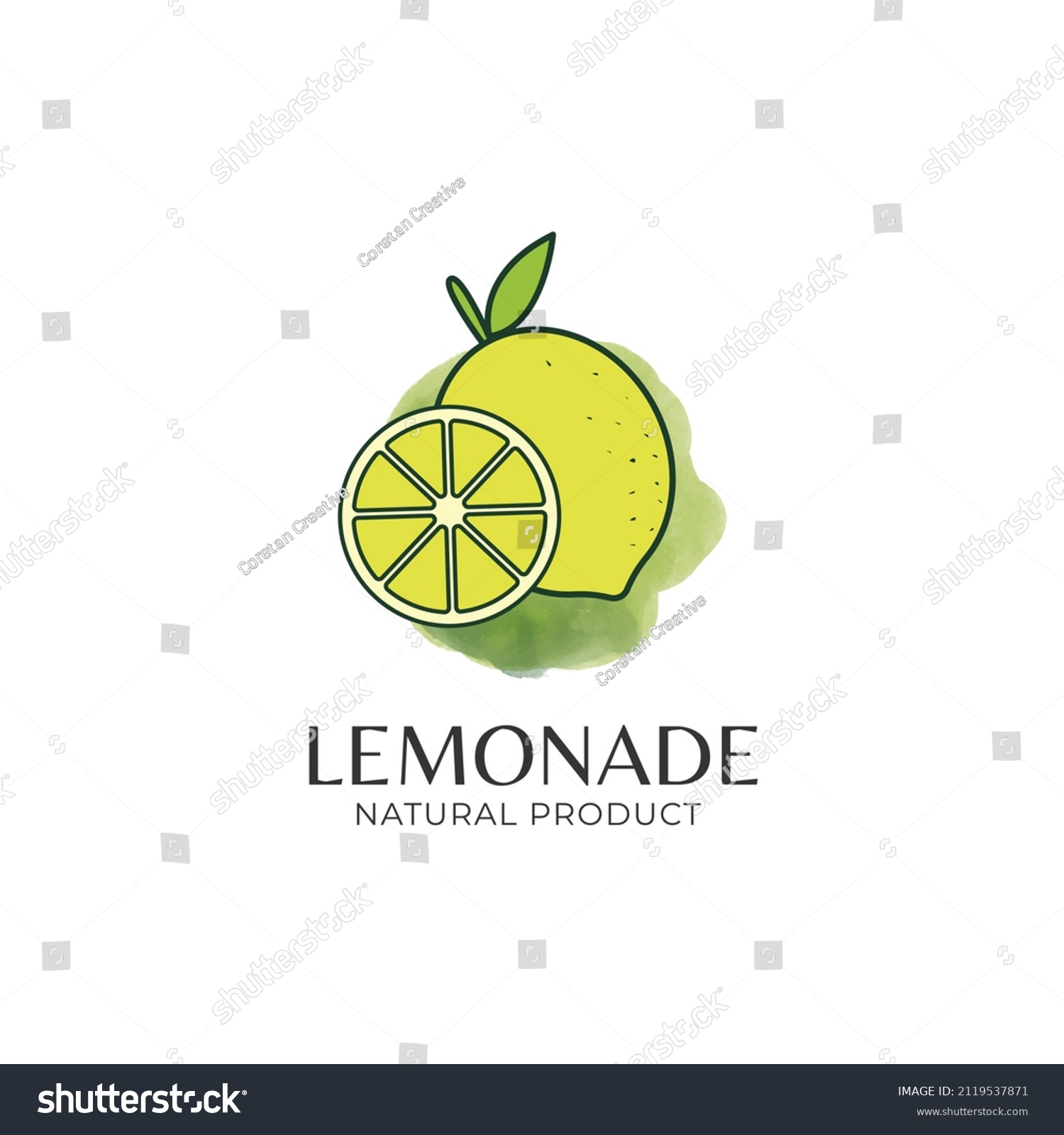 Lemon Logo Design Creative Lemonade Logo Stock Vector (Royalty Free ...