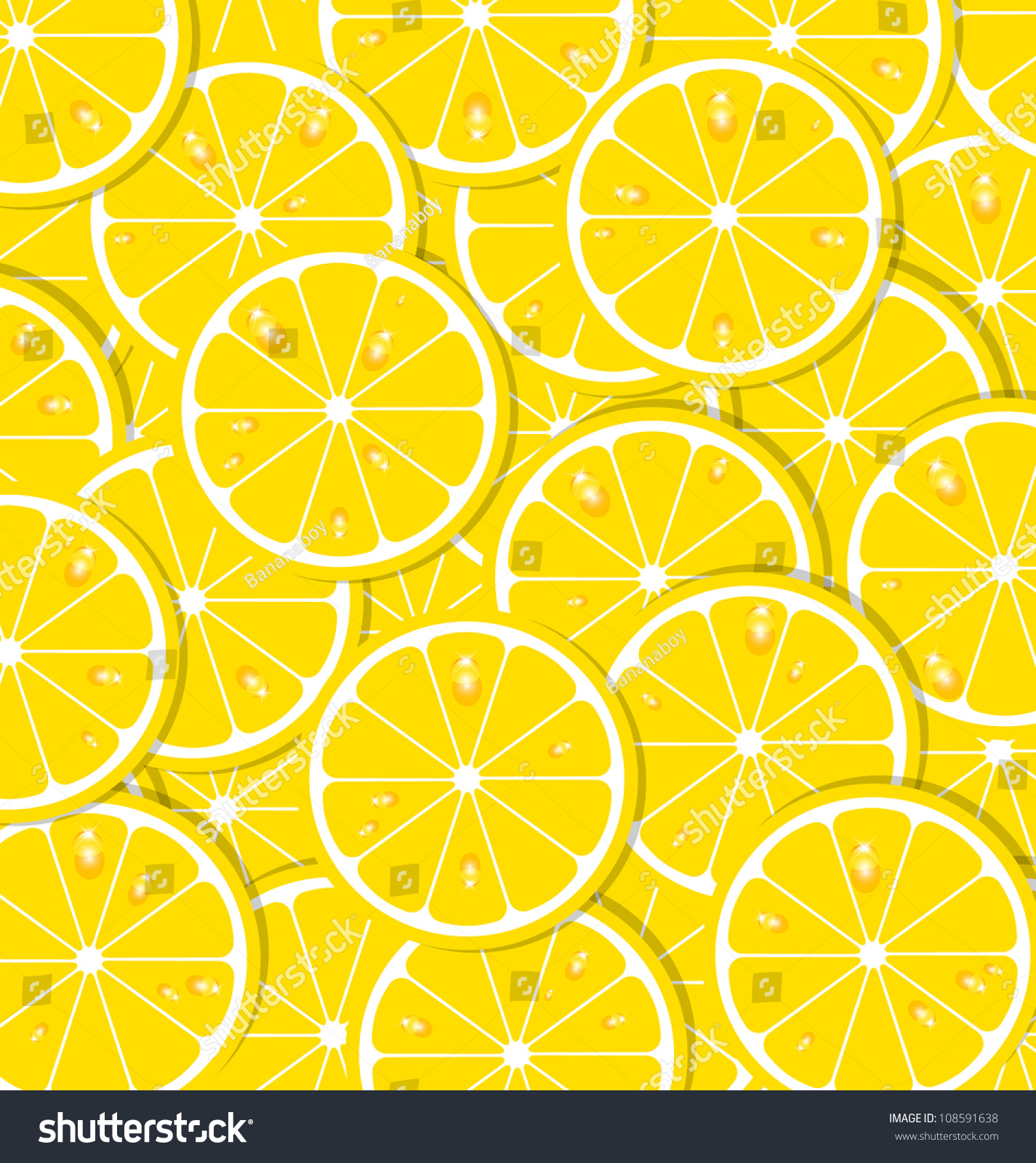 Lemon Slices Juice Document Background: เวกเตอร์สต็อก (ปลอดค่าลิขสิทธิ์ ...