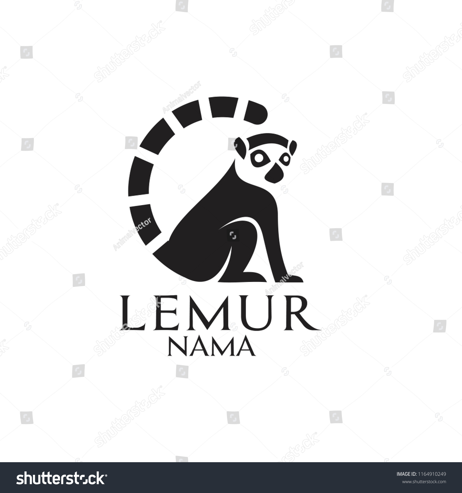 Lemur Logo Icon Designs: เวกเตอร์สต็อก (ปลอดค่าลิขสิทธิ์) 1164910249 | Shutterstock