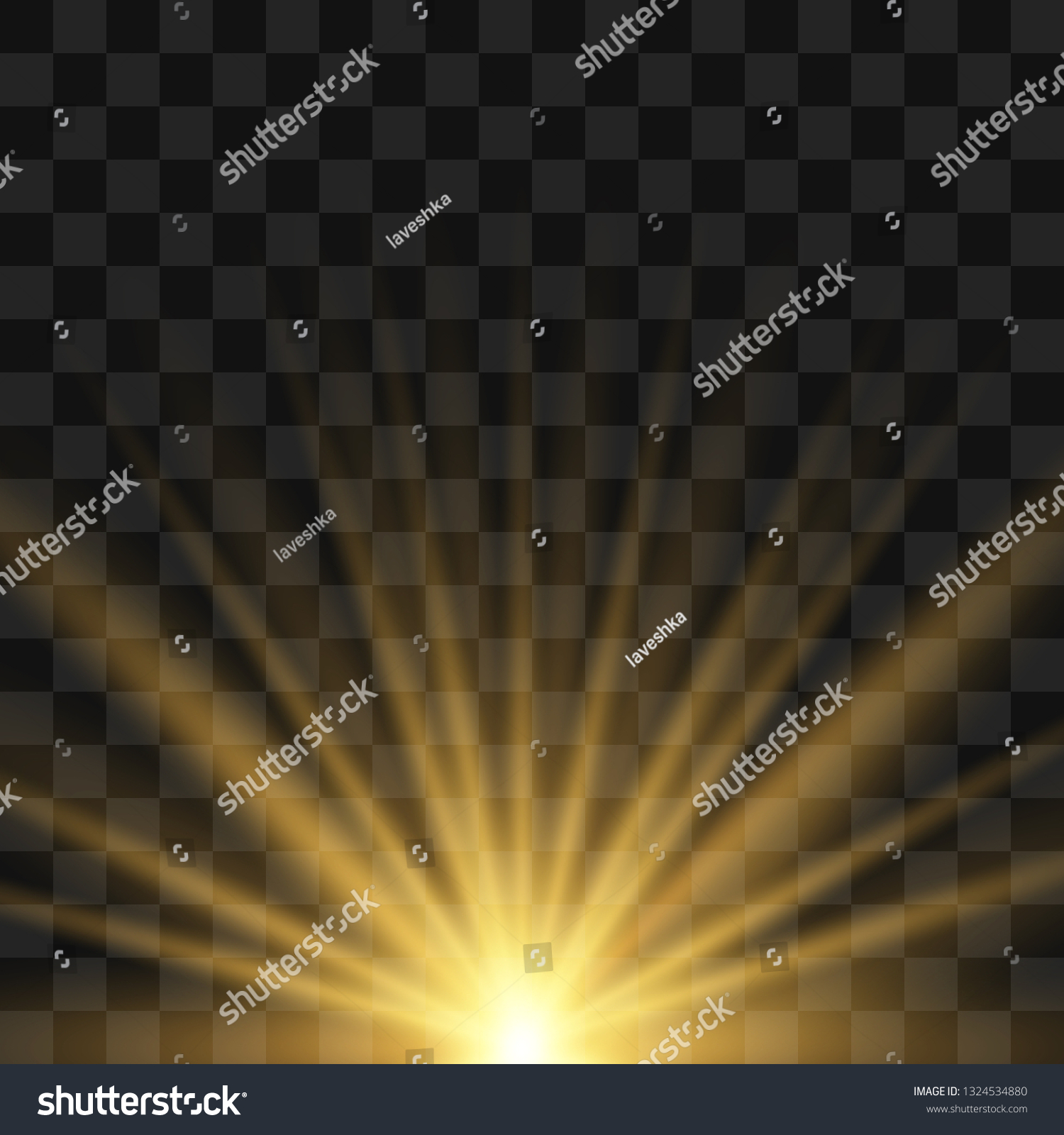 Lens Flare Light Effect Sun Rays 스톡 벡터(로열티 프리) 1324534880 | Shutterstock