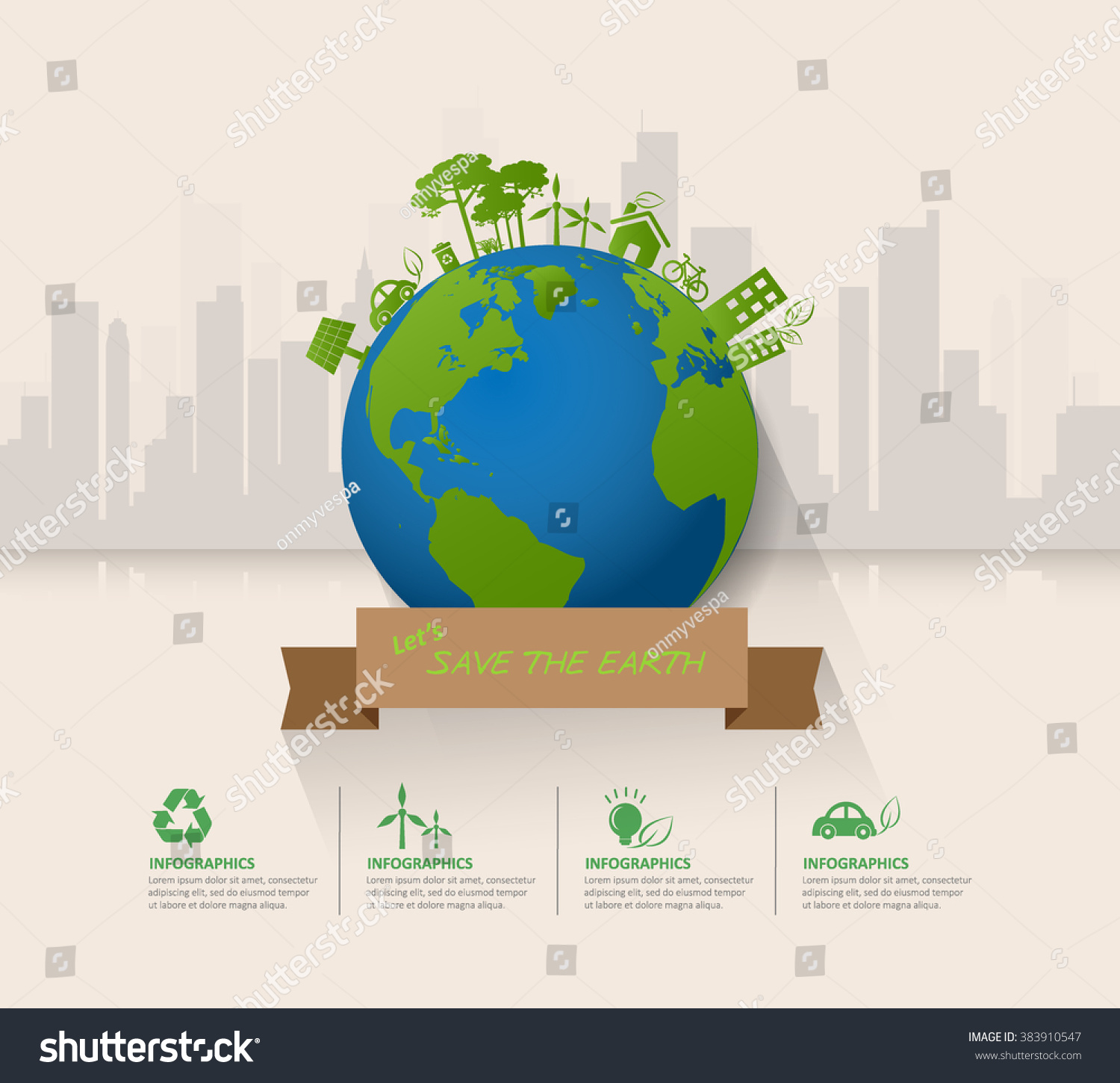 Lets Save Earth Ecology Concept Infographics Stock Vector (Royalty Free ... Lets Save Earth Ecology Concept Infographics Stock Vector (Royalty Free ...