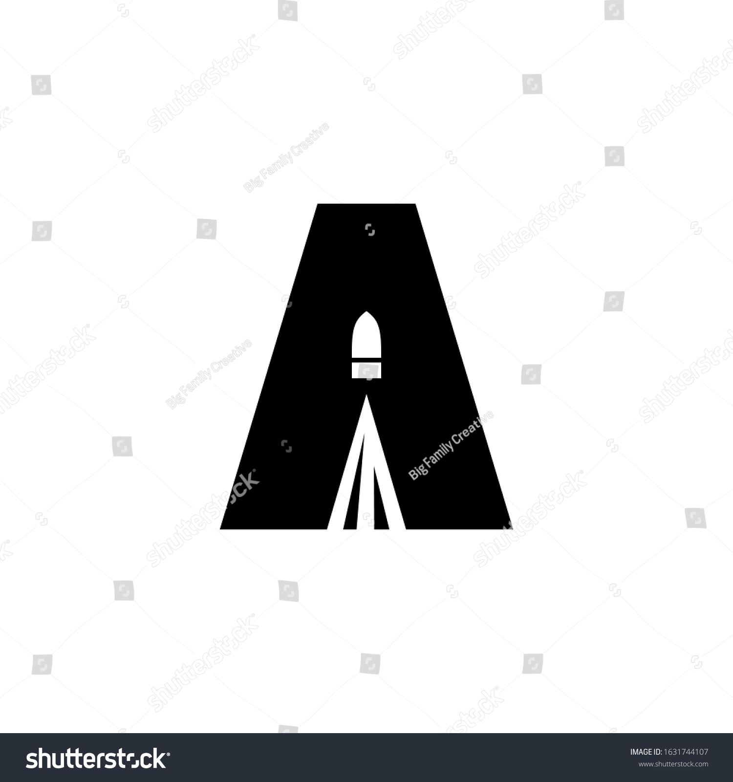 Letter Bullet Logo Vector Template Stock Vector (Royalty Free ...