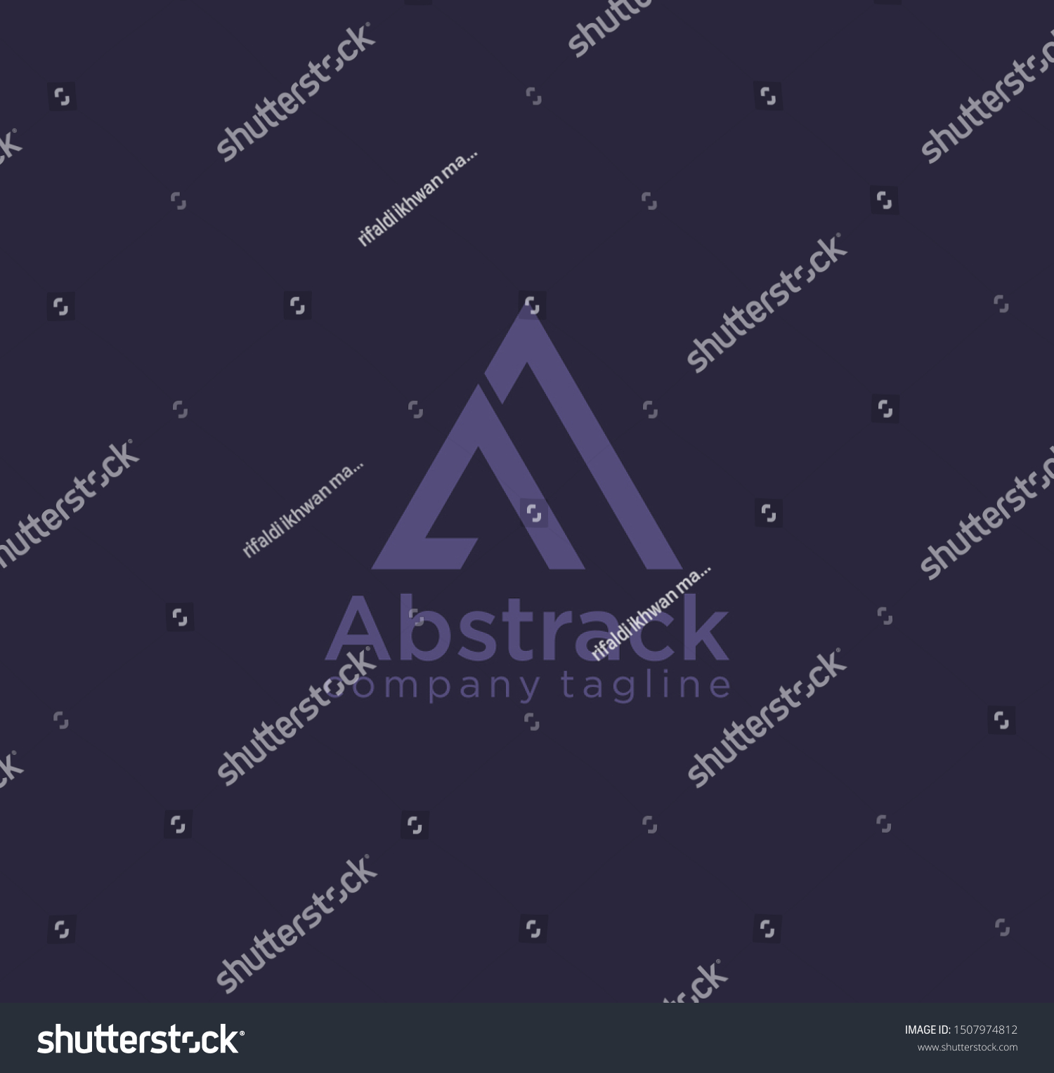Letter Design Abstract Logo Design Vector Stock Vector (Royalty Free ...