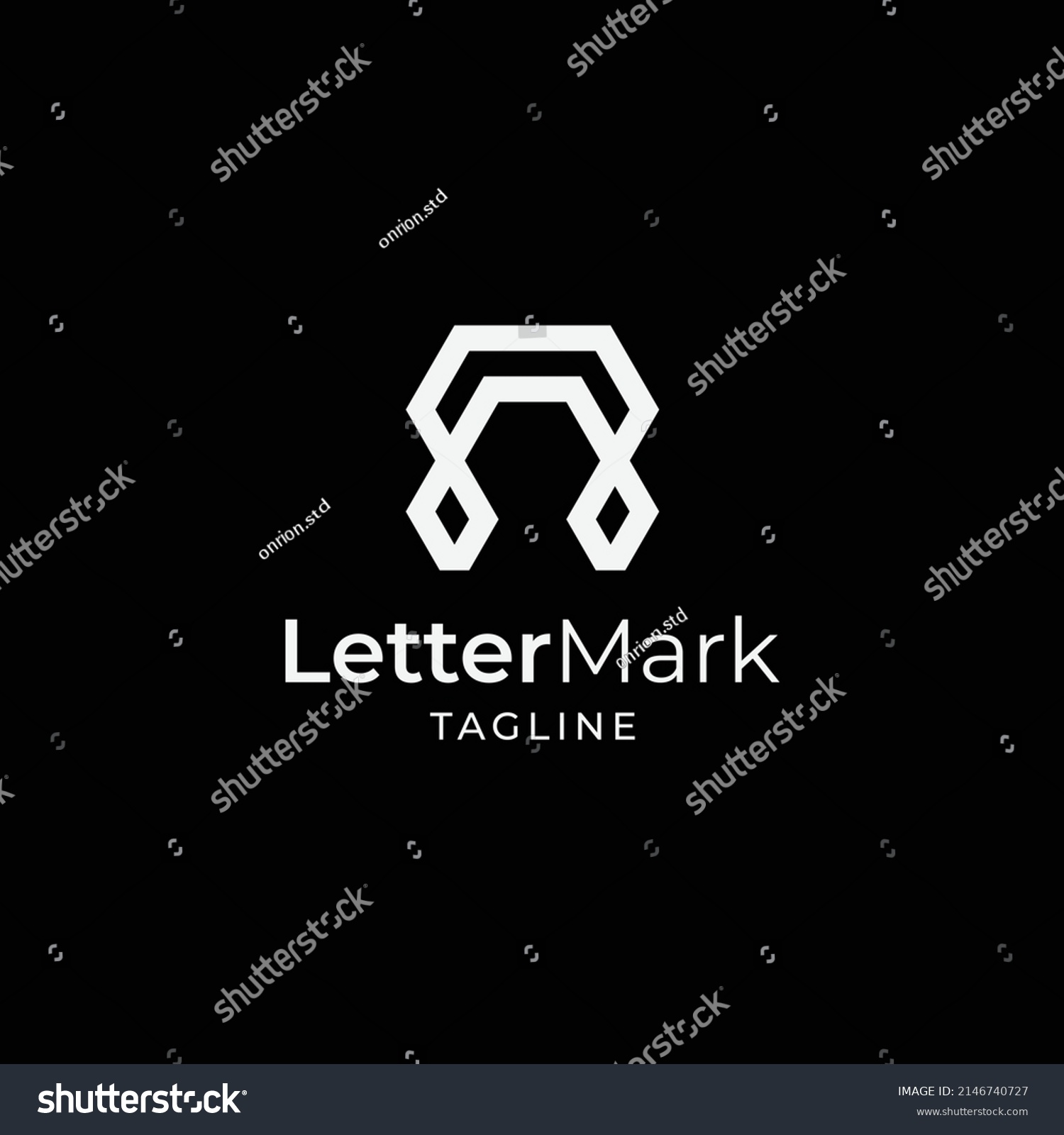 Letter Diamond Logo Icon Design Template Stock Vector (Royalty Free ...