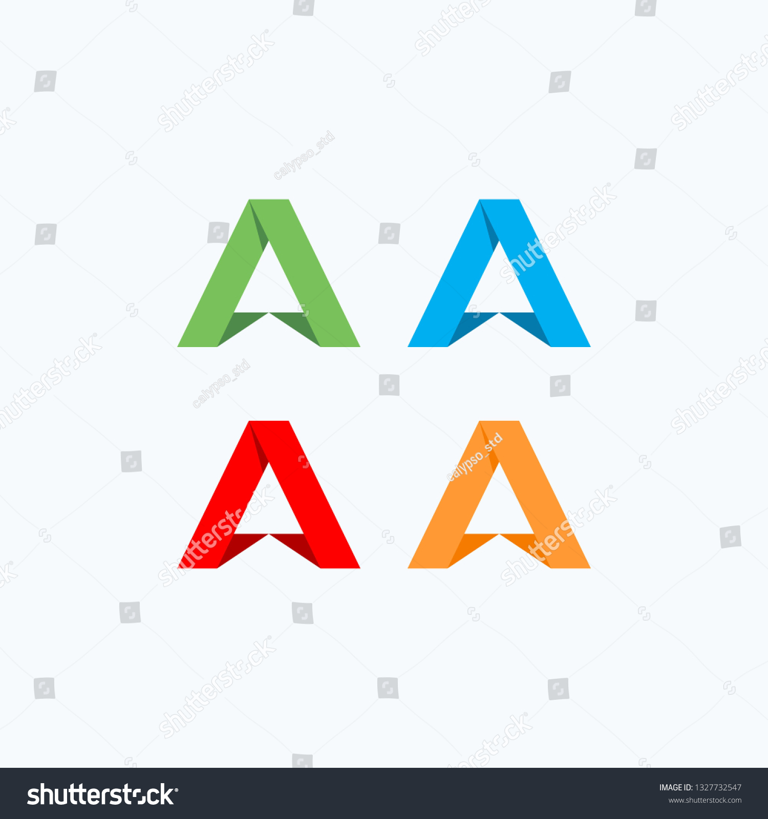 Letter Graphic Logo Vector Stock Vector (Royalty Free) 1327732547 ...