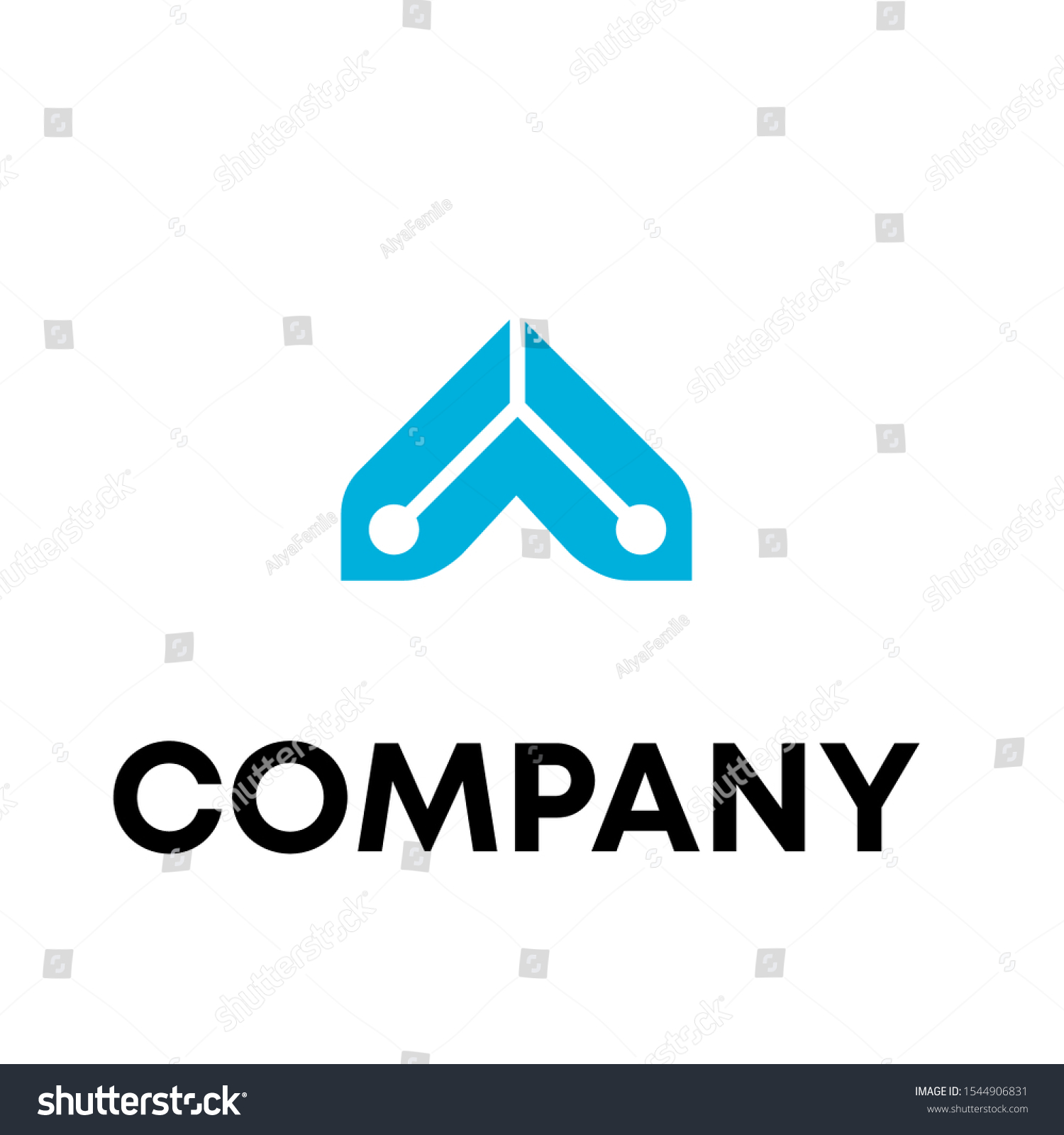 Letter Logo Design Vector Unique Template Stock Vector (Royalty Free ...