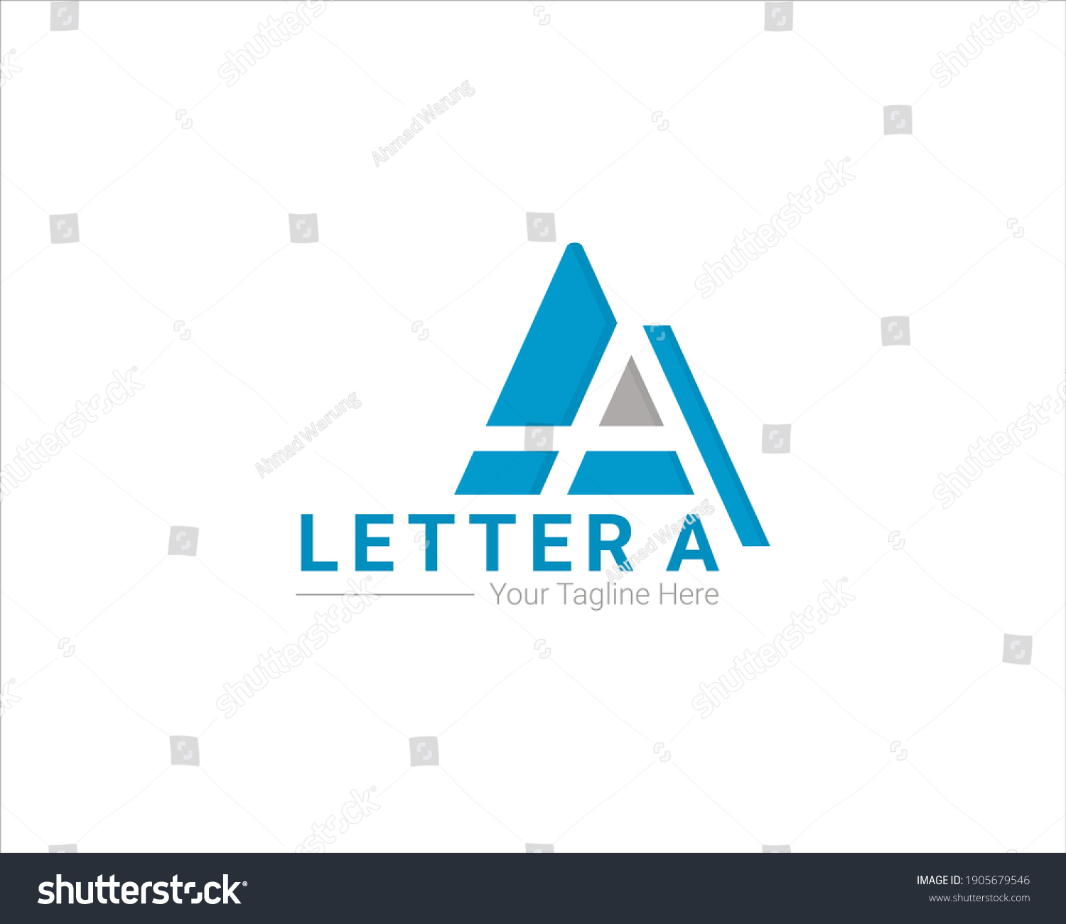 Letter Vector Logo Design Stock Vector (Royalty Free) 1905679546 ...