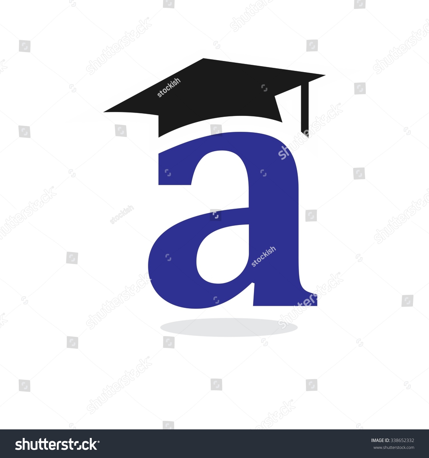 Letter Graduation Cap Logo Vector: เวกเตอร์สต็อก (ปลอดค่าลิขสิทธิ์ ...