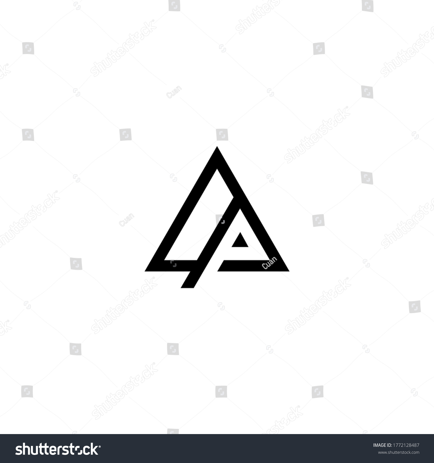Letter Ap Logo Icon Design Template Stock Vector (Royalty Free ...