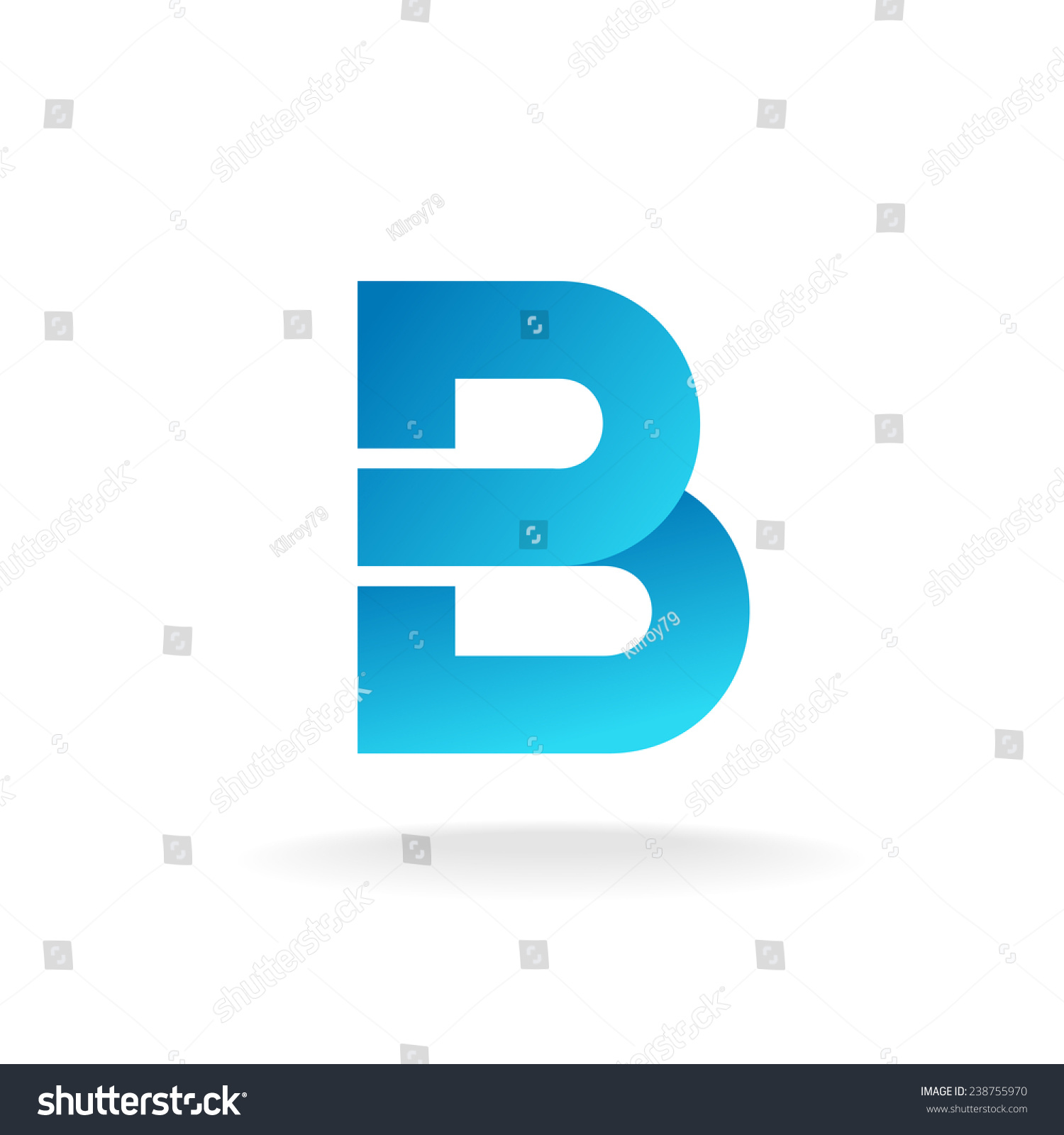 Letter B Logo Template Construction Building Stock Vector 238755970 ...