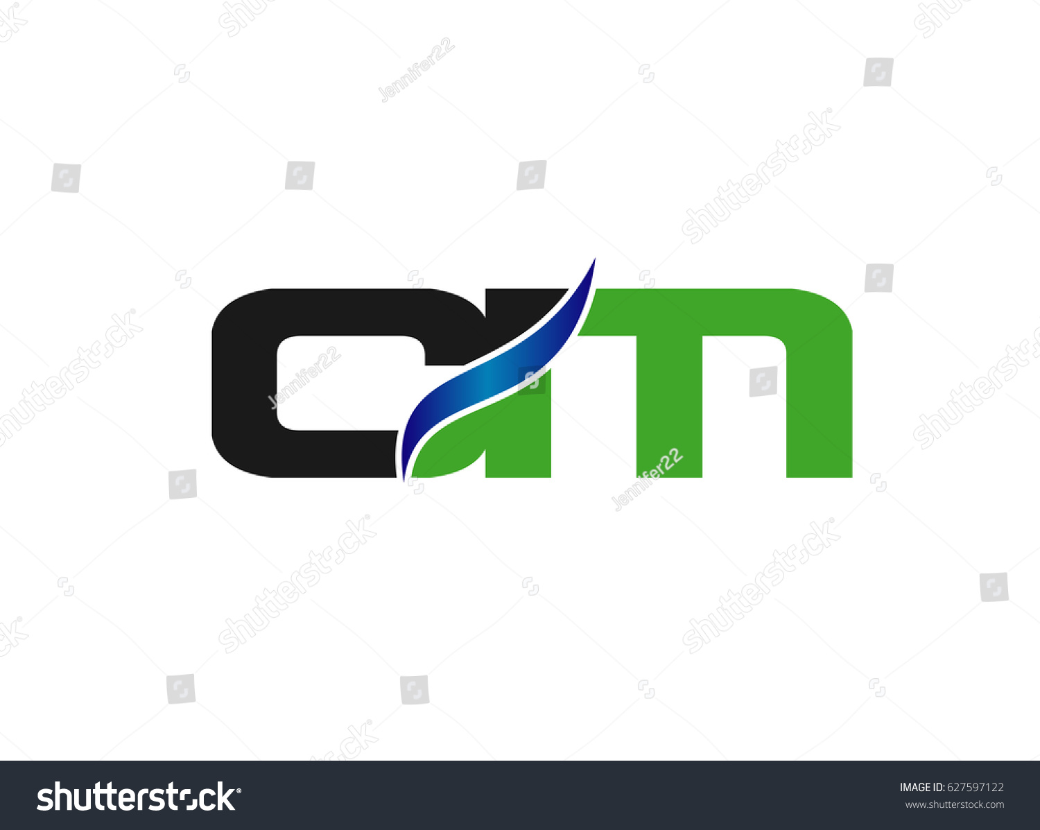 Letter C M Logo Vector Stock Vector (Royalty Free) 627597122 | Shutterstock
