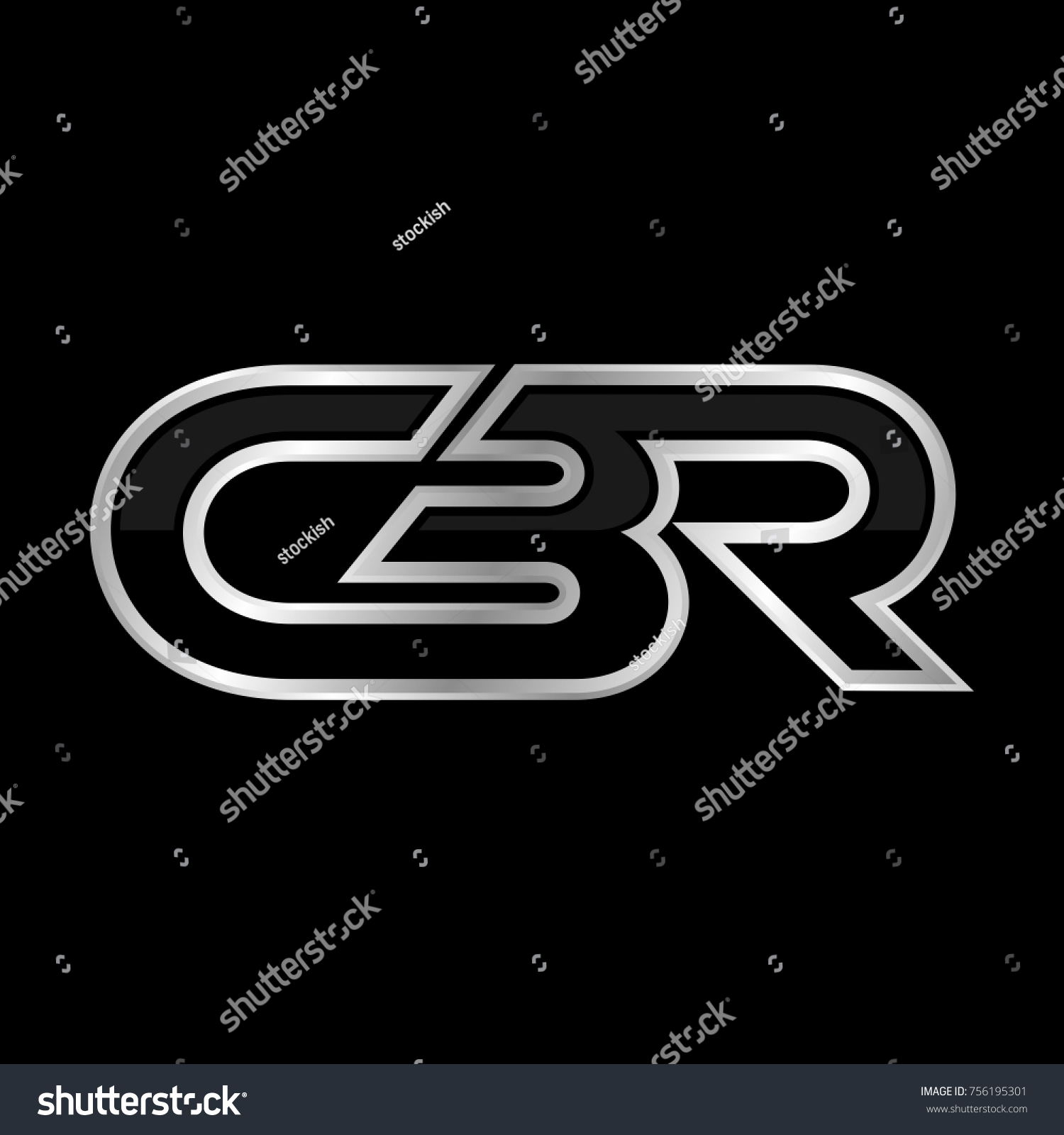 Letter C B R Vector Logo Stock Vector (Royalty Free) 756195301 ...
