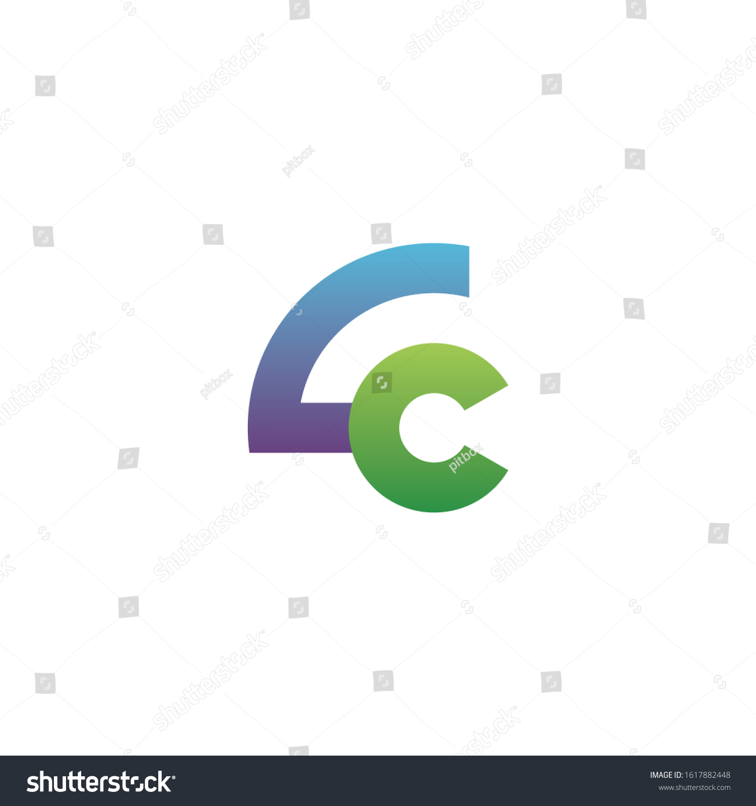 Letter C Logo Circle Design Vector Stock Vector (Royalty Free ...