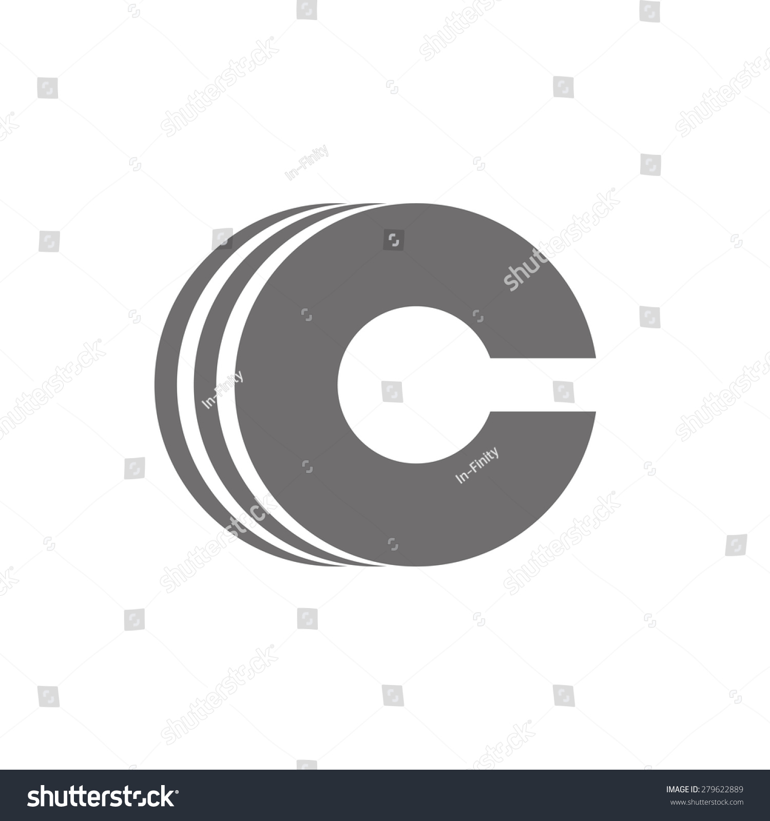 Letter C Logo Concept Icon Vector Stock Vector (Royalty Free) 279622889 ...