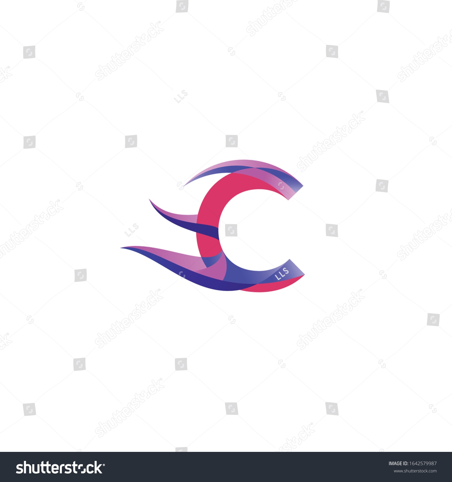 Letter C Fire Technology Logo Design Stock Vector (Royalty Free ...
