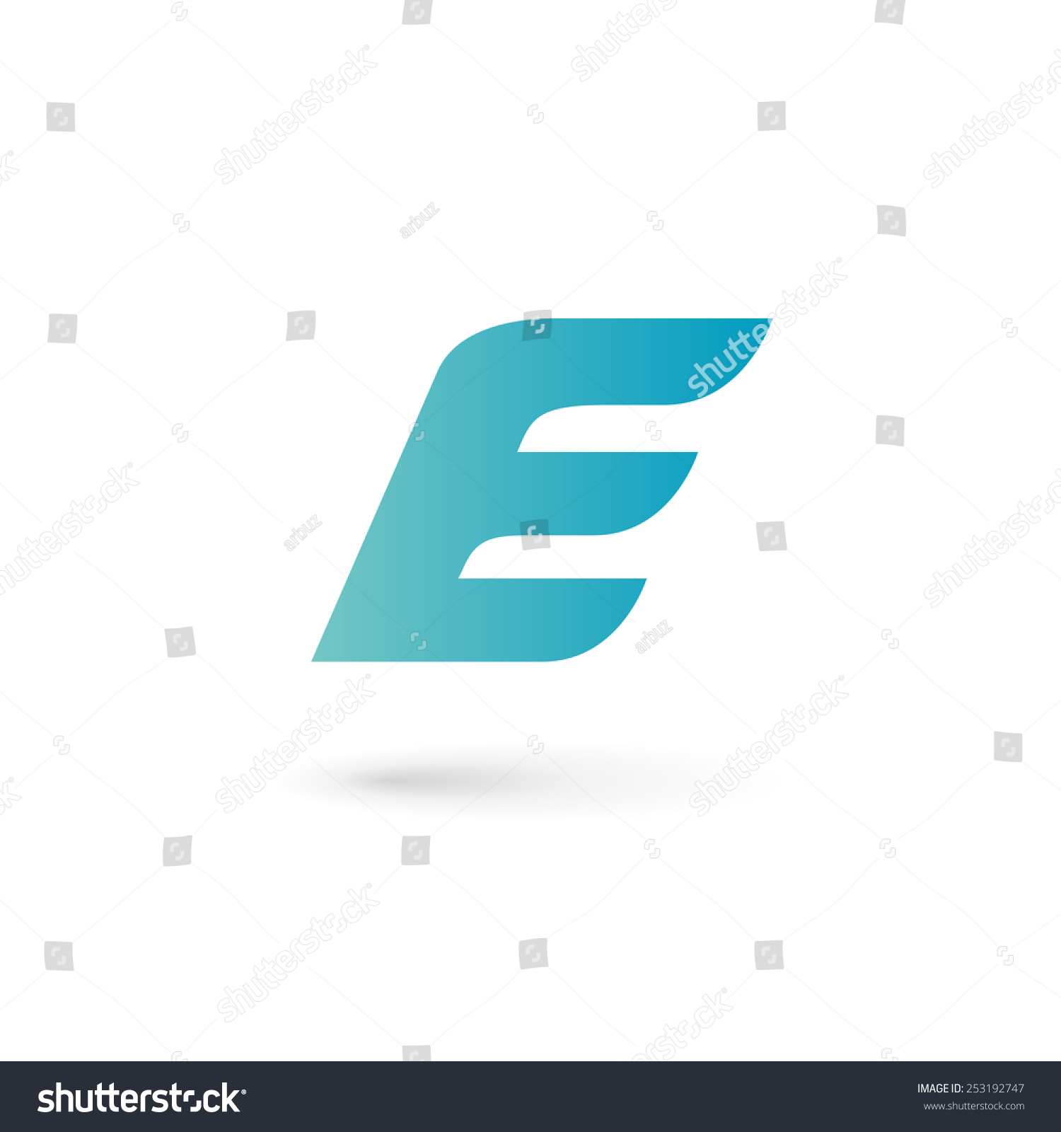 Letter E Logo Icon Design Template Stock Vector (Royalty Free ...