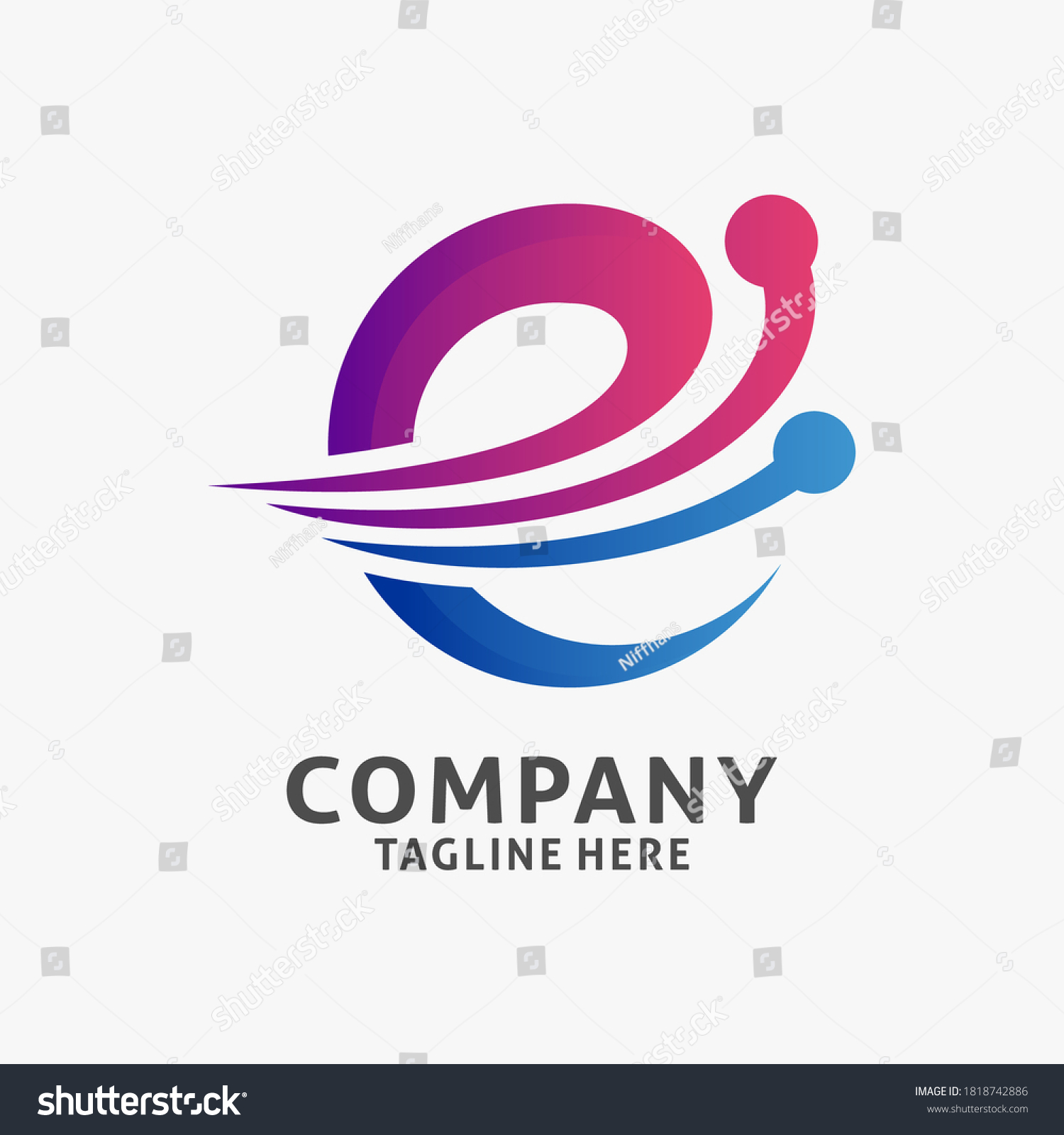 Letter E Tech Logo Design Inspiration 库存矢量图（免版税）1818742886 | Shutterstock