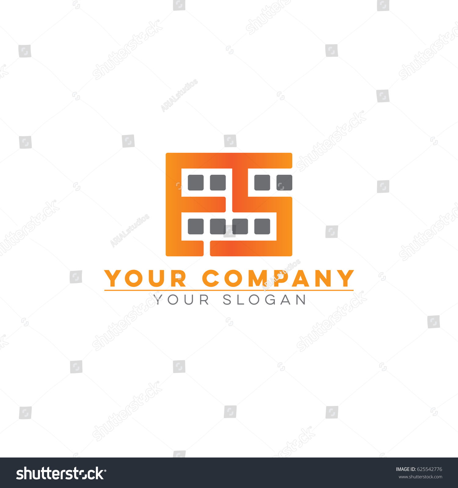 Letter Es Logo Vector Stock Vector (Royalty Free) 625542776 | Shutterstock