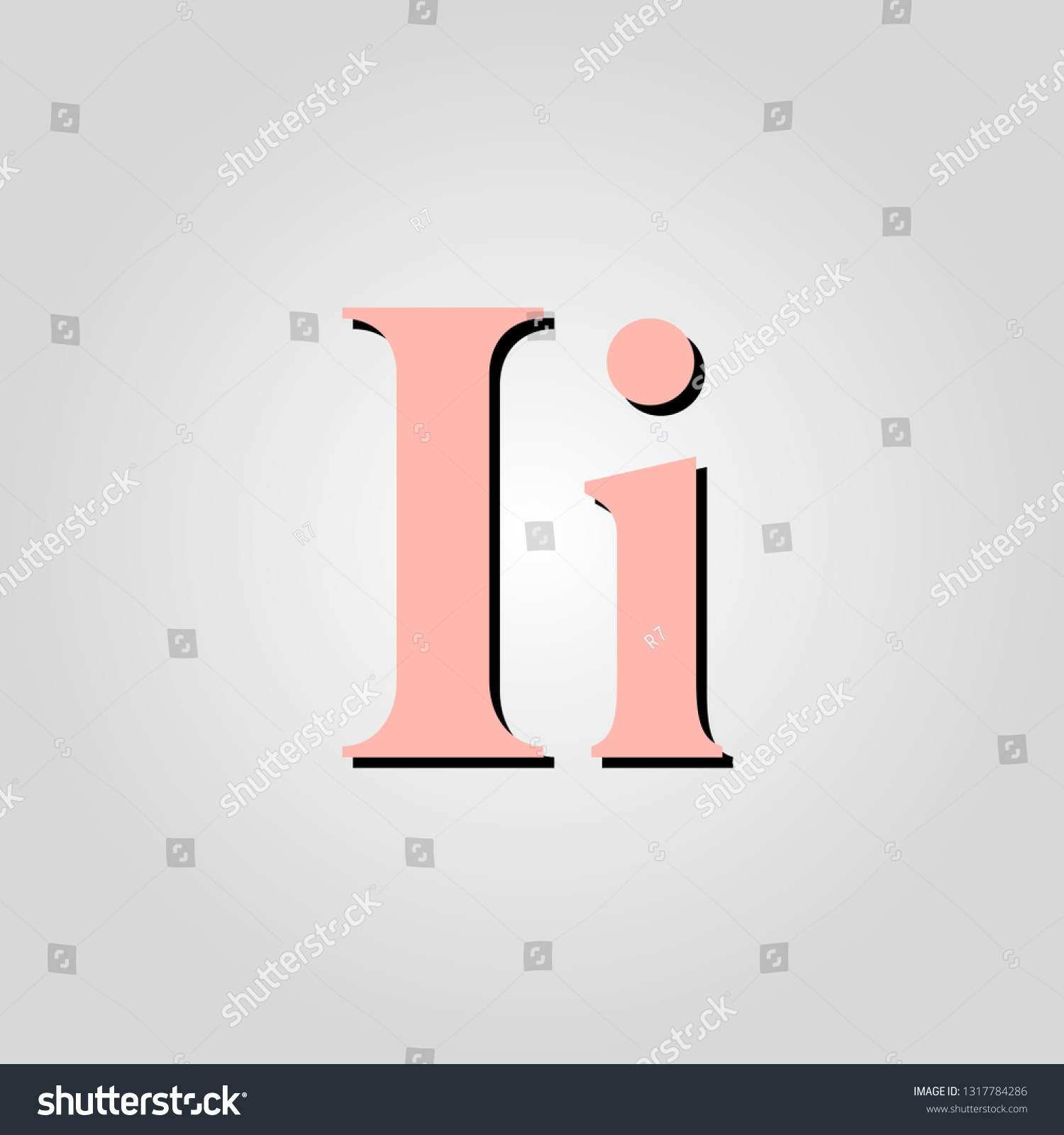 Letter Peach Stock Vector (Royalty Free) 1317784286 | Shutterstock